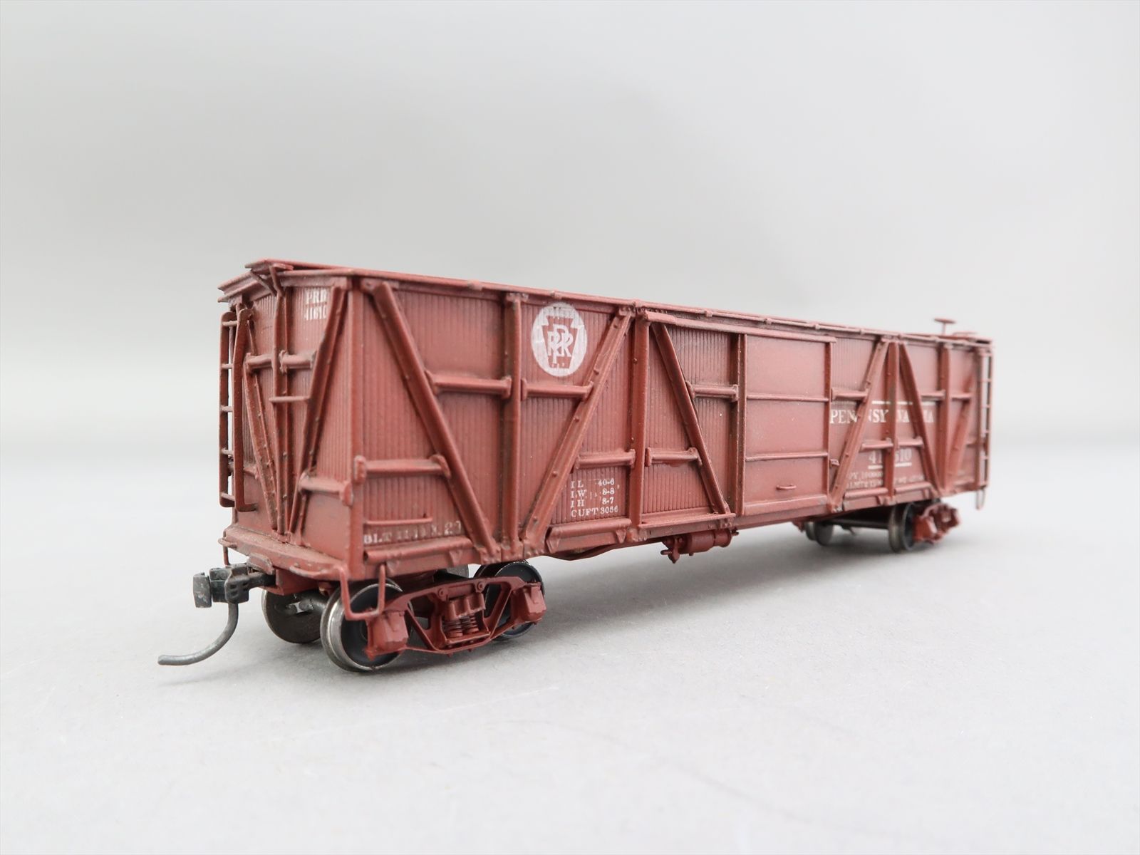 HO Brass Model - NJCB RS-607 PRR Pennsylvania X-23 Outside Braced Wood ...