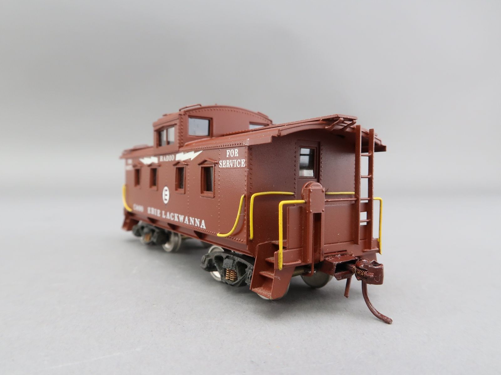 HO Brass Model - NPP EL Erie Lackawanna Steel Caboose #C890 - Custom ...