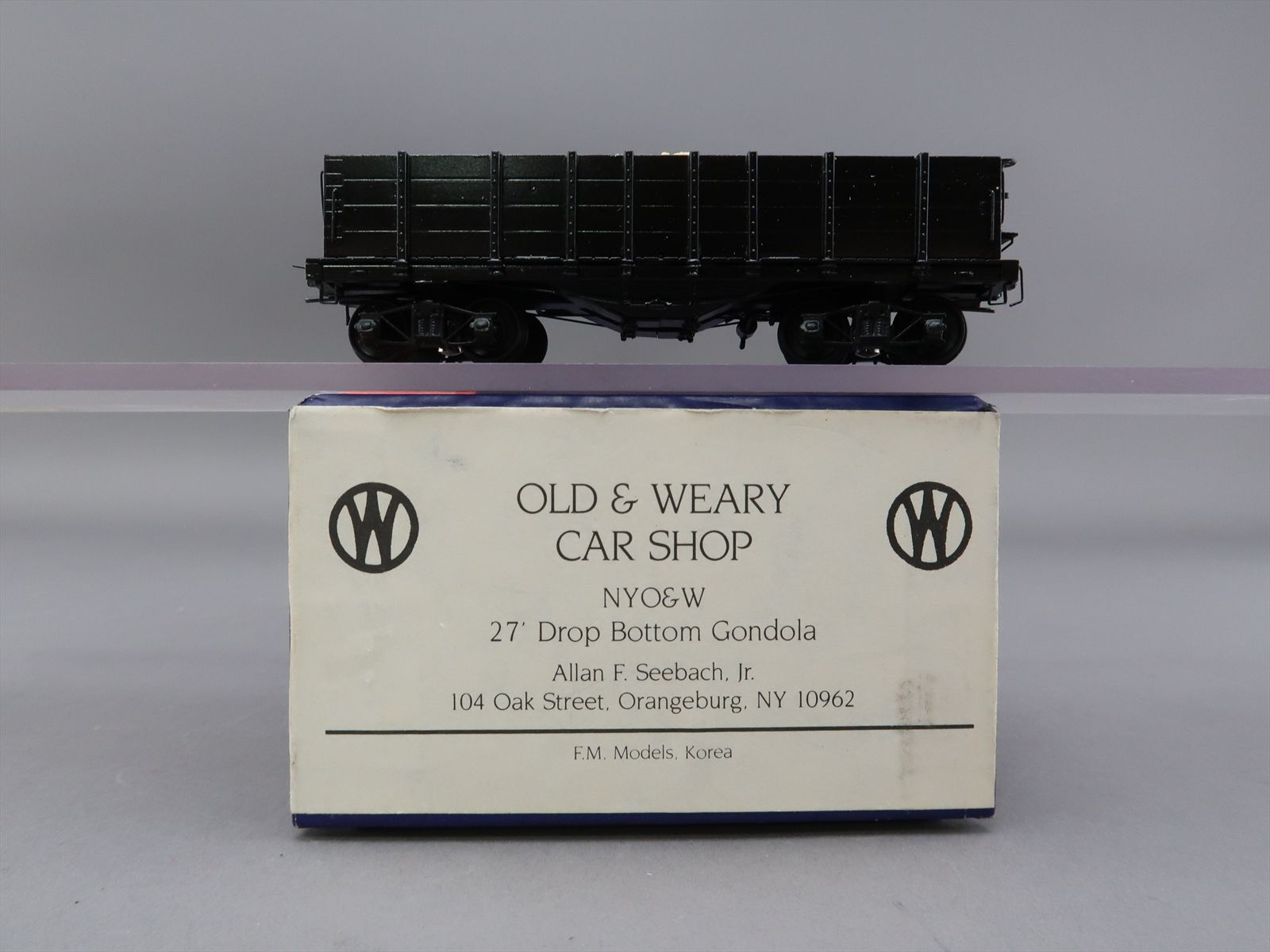 HO Brass Model - OWCS Old Weary Car Shop NYO&W New York Ontario ...
