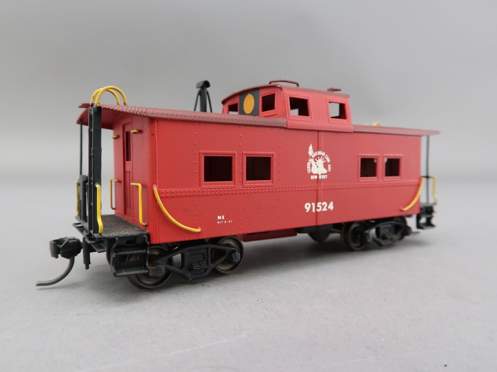 HO Brass Model - NPP RDG as CNJ Jersey Central Caboose Center Cupola #91524 - Custom + Modified ...
