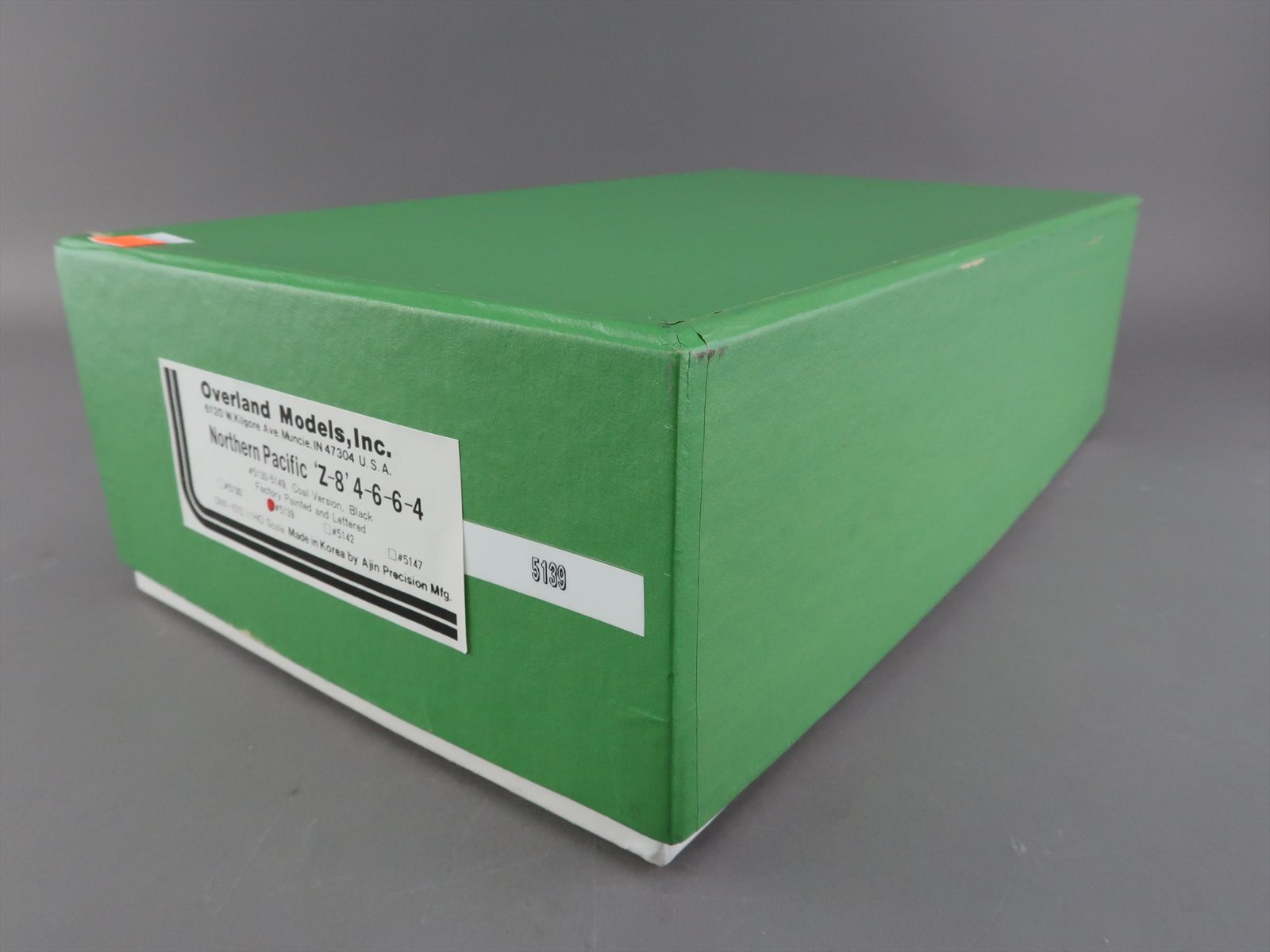 HO Brass Model - OMI 1572.1 NP Northern Pacific Z-8 4-6-6-4 Coal #5139 ...