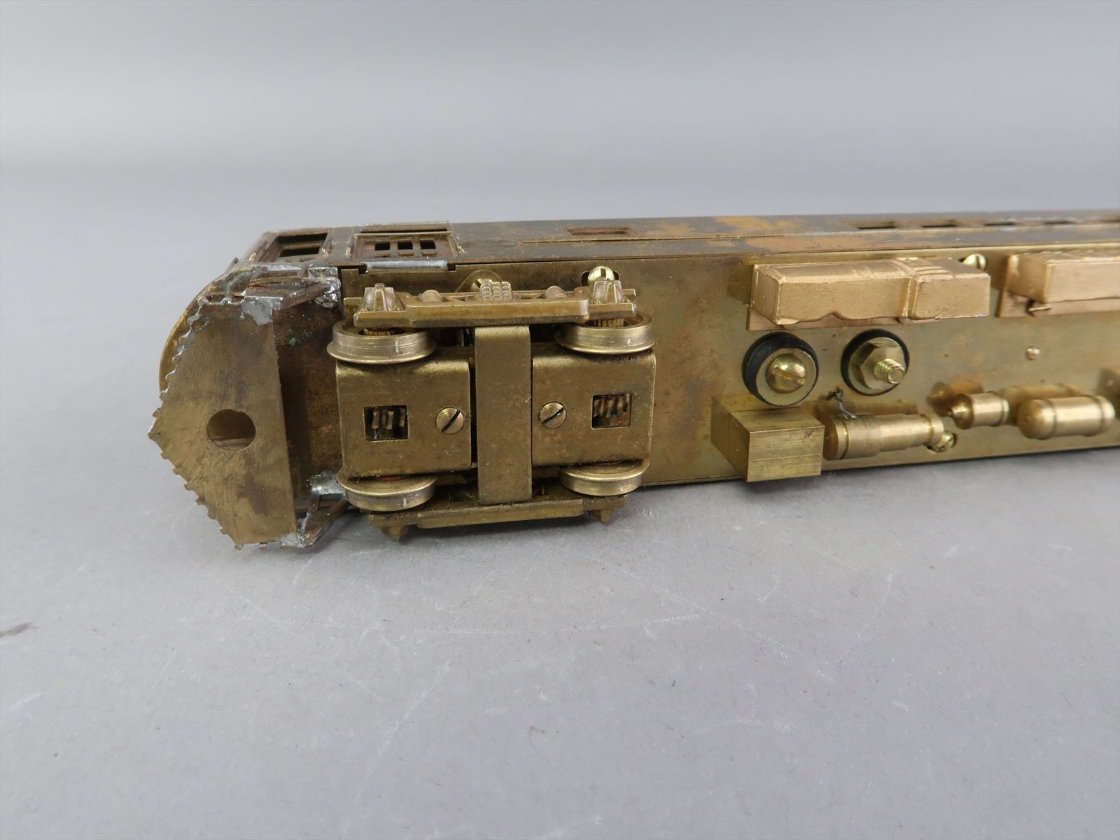 HO Brass Model - KK Ken Kidder 2052 IR Indiana Railroad Passenger RPO ...