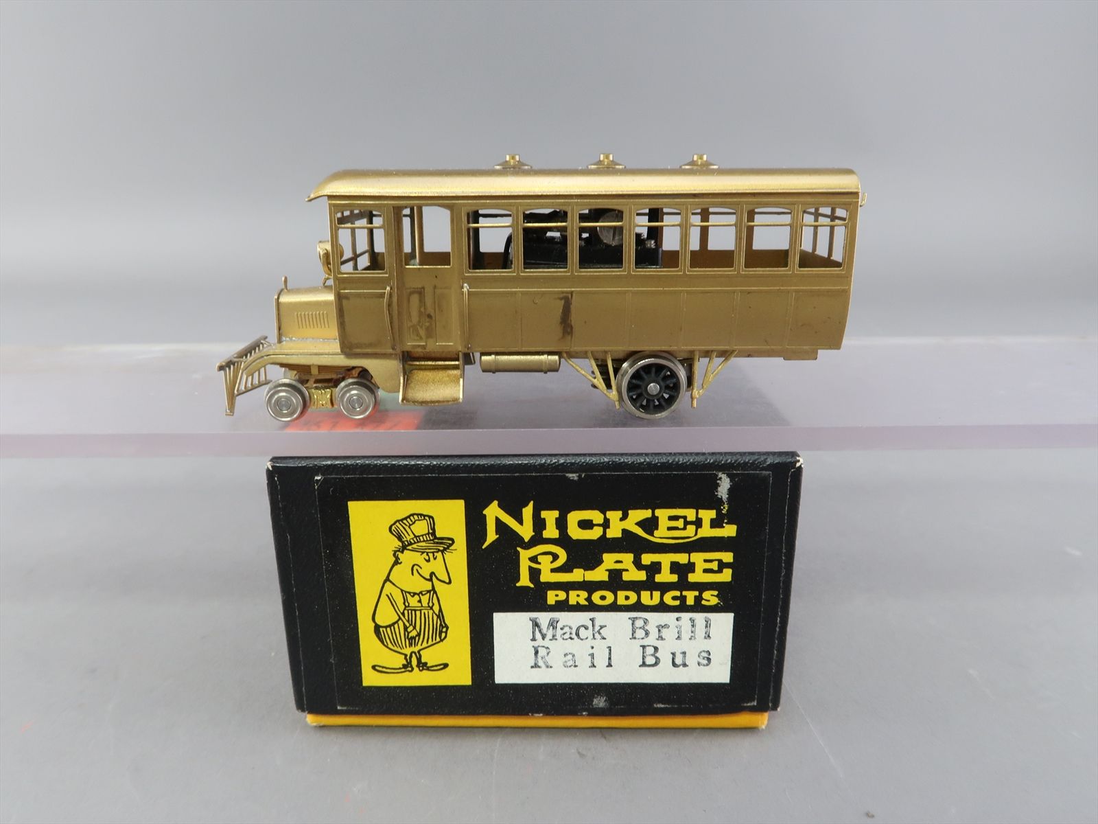 HO Brass Model - NPP Nickel Plate Mack Brill Rail Bus Railbus ...