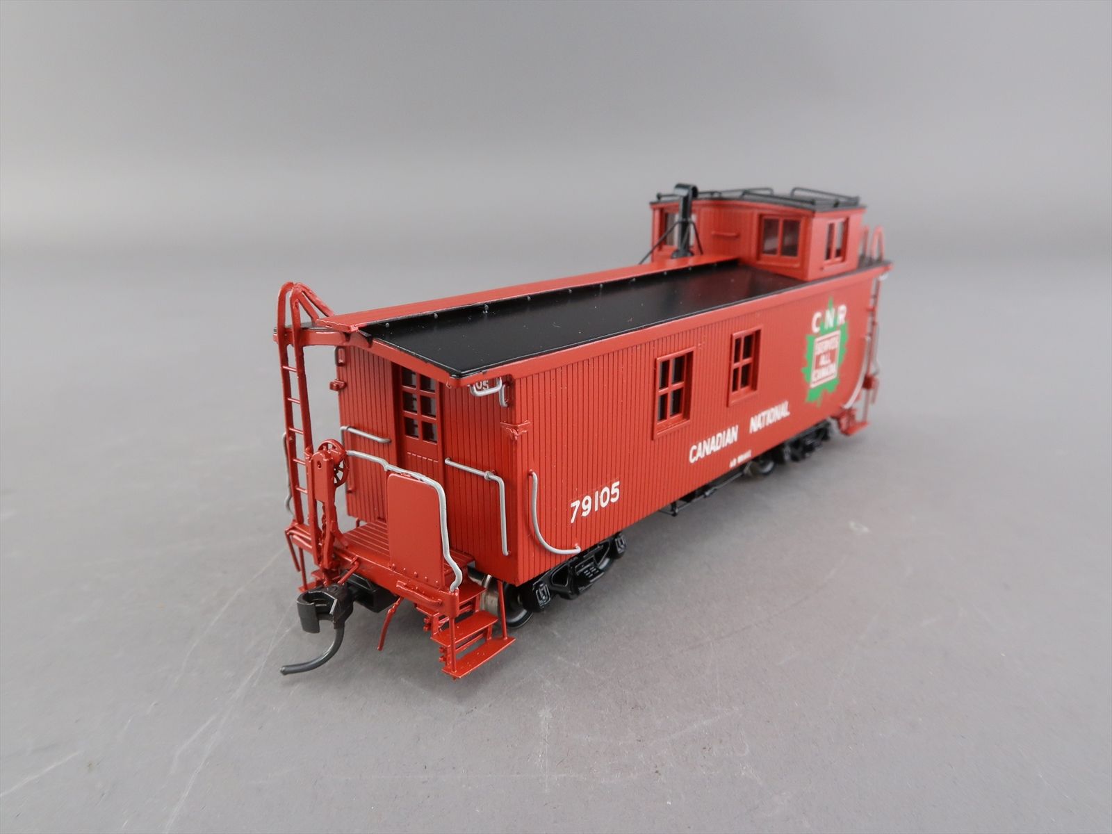 HO Brass Model - VH Van CN CNR Canadian National Wood Scribed Caboose ...