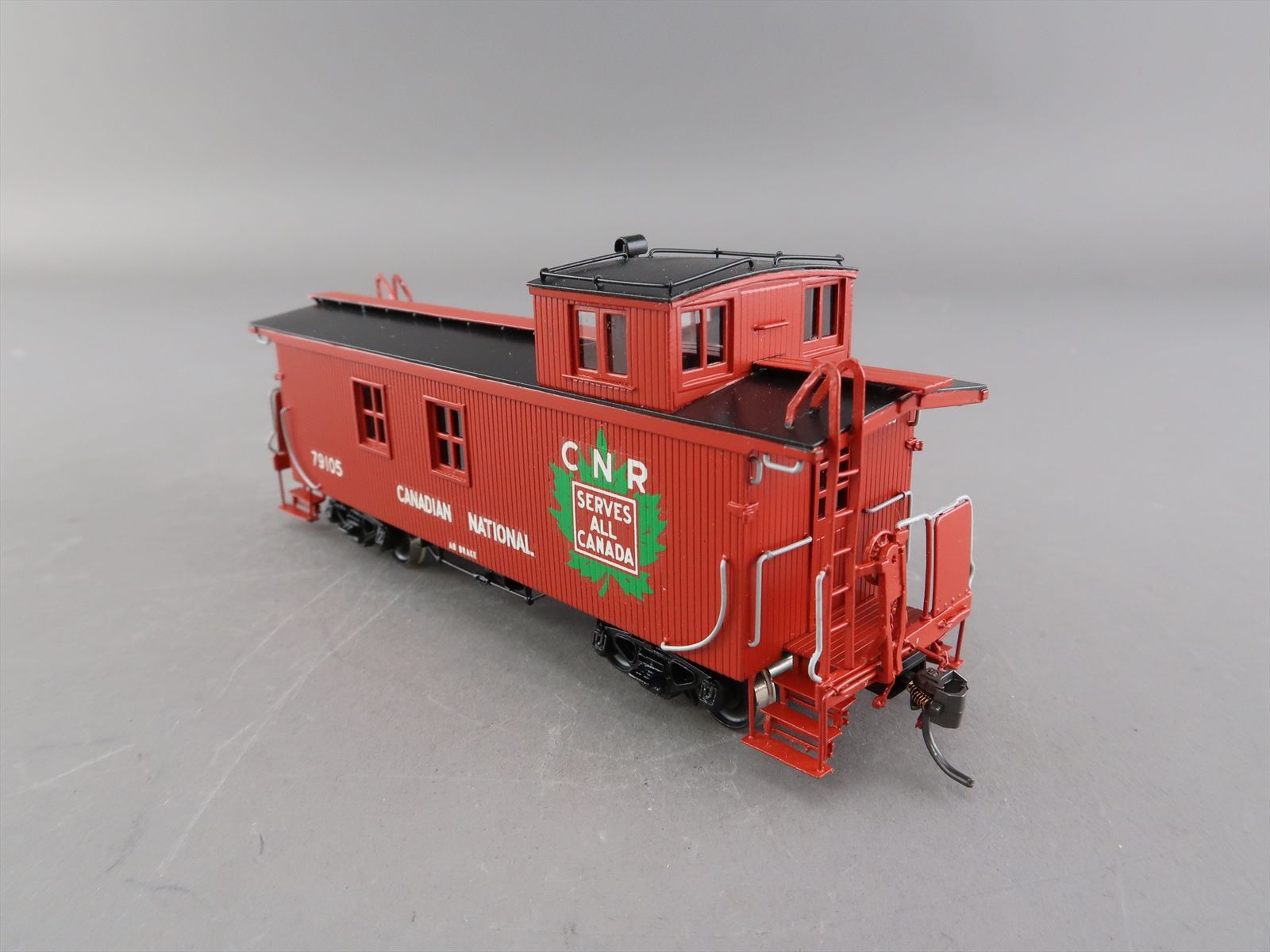 HO Brass Model - VH Van CN CNR Canadian National Wood Scribed Caboose ...
