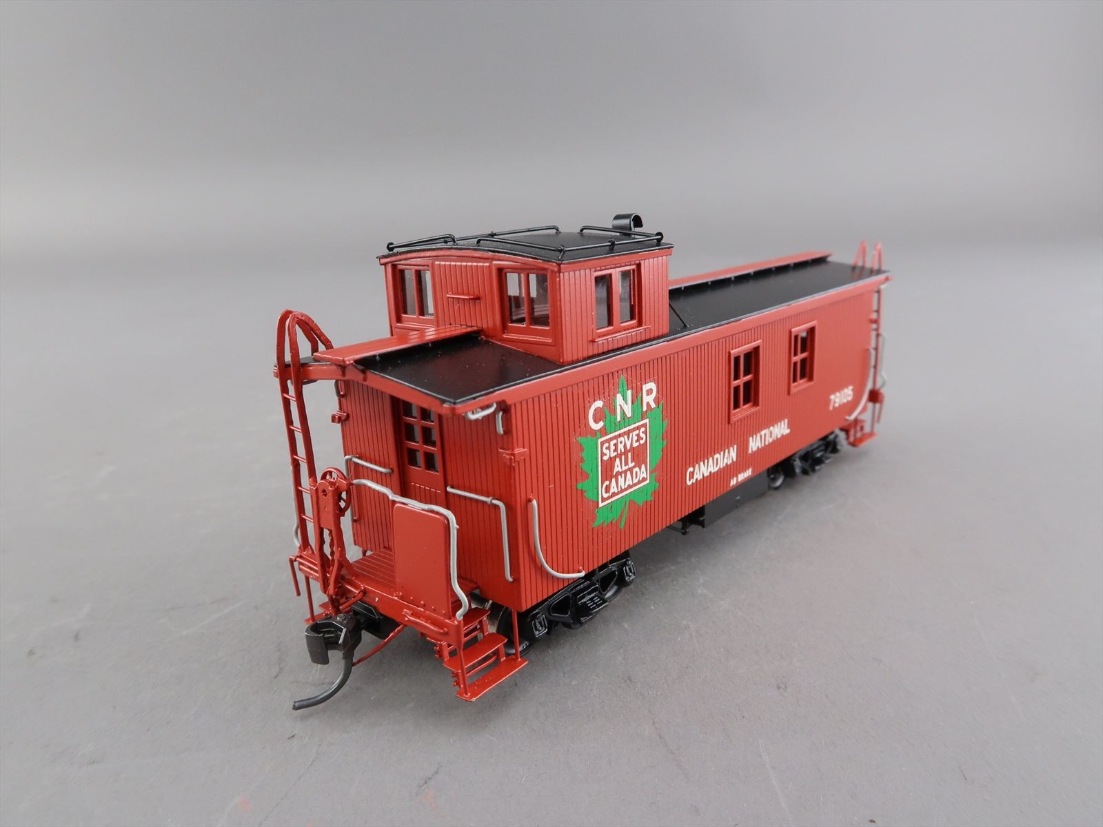 HO Brass Model - VH Van CN CNR Canadian National Wood Scribed Caboose ...