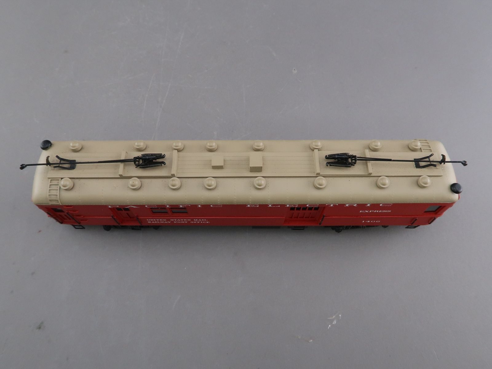 HO Model - Suydam 1406 PE Pacific Electric RPO Interurban Box Motor ...