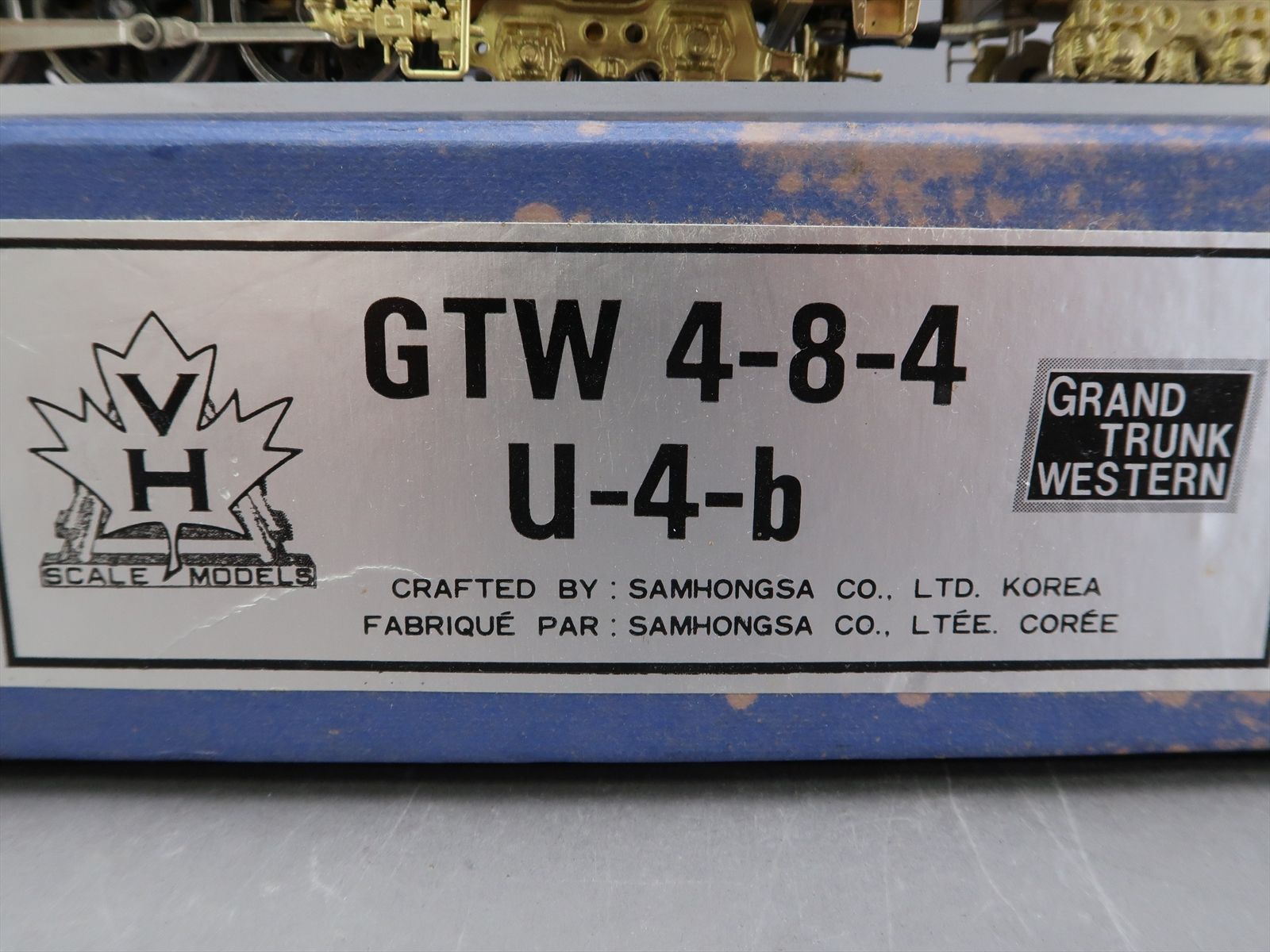 HO Brass Model - VH GTW Grand Trunk Western U-4b 4-8-4 - Unpainted ...