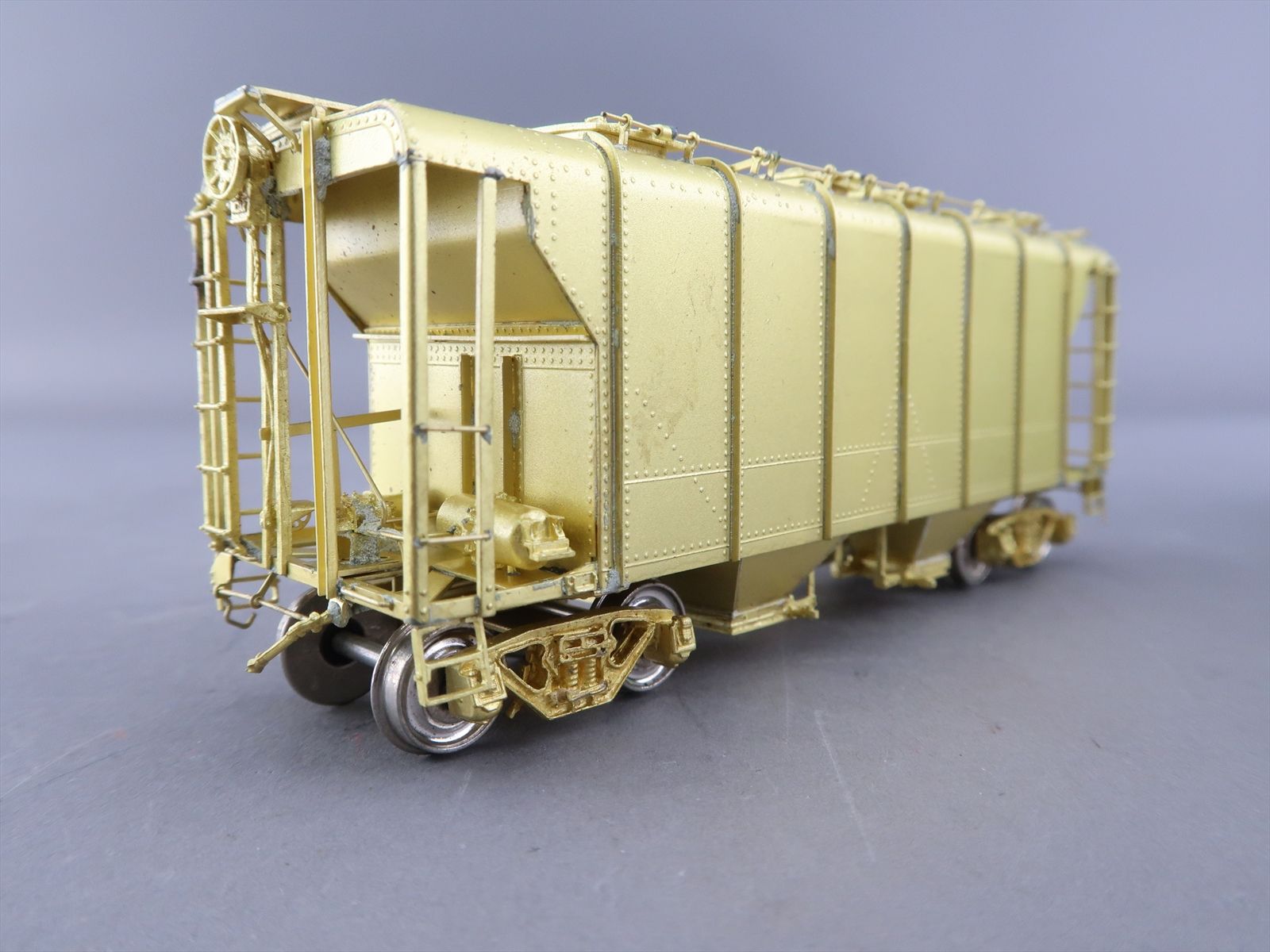 HO Brass Model - OMI 1390 B&O Baltimore & Ohio N-34 Covered Hopper ...