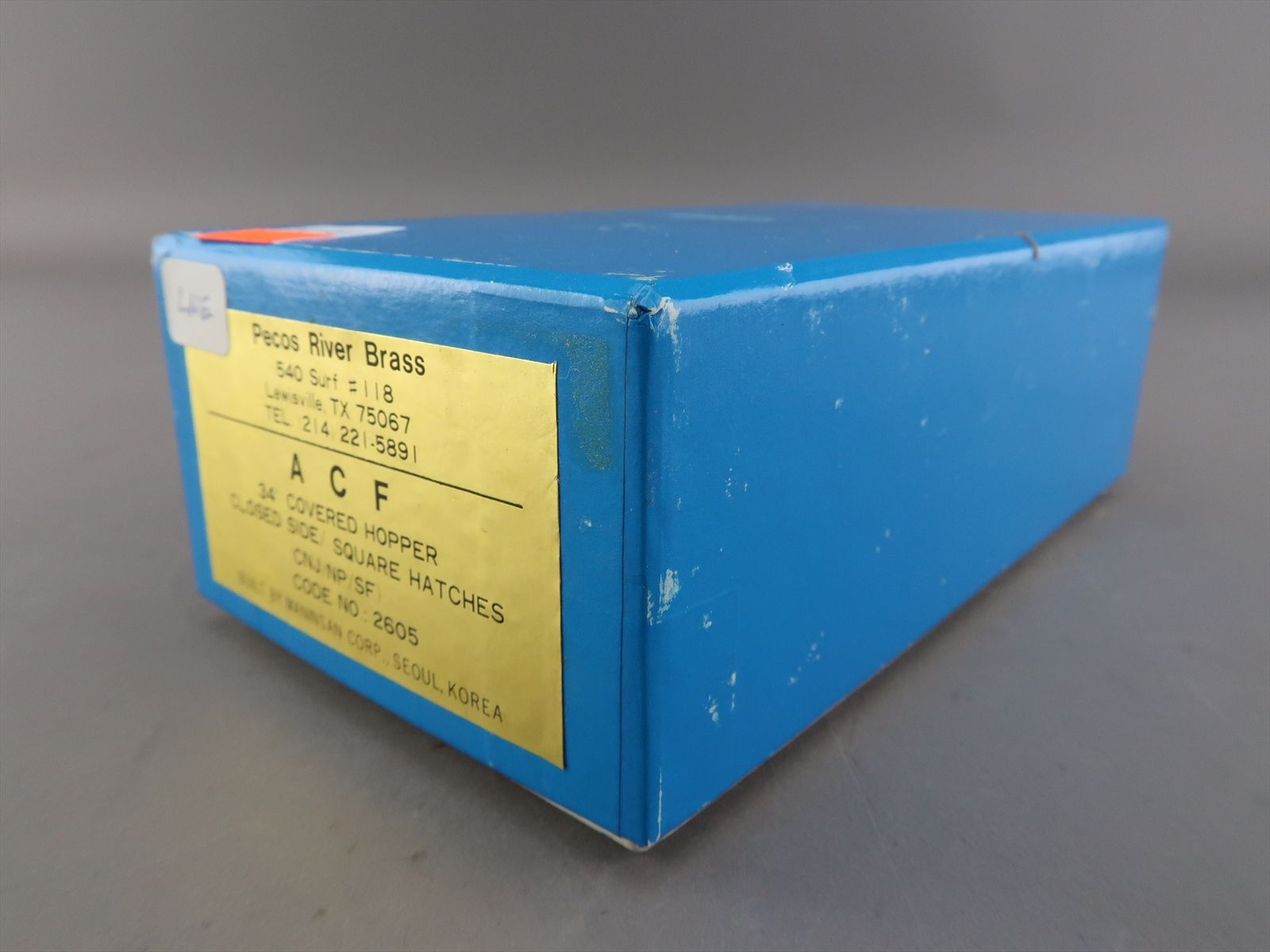 HO Brass Model - PRB Pecos River 2605 L&NE Lehigh & New England ACF 34 ...