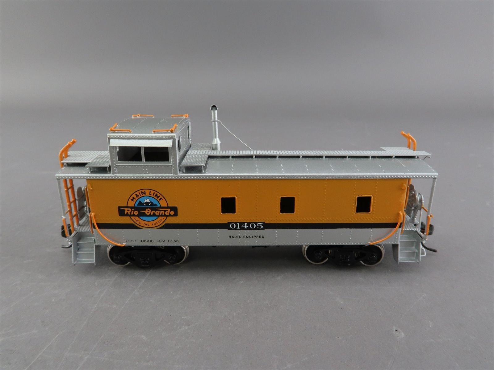 HO Brass Model - PFM D&RGW Rio Grande Modernized Steel Caboose #01405 ...