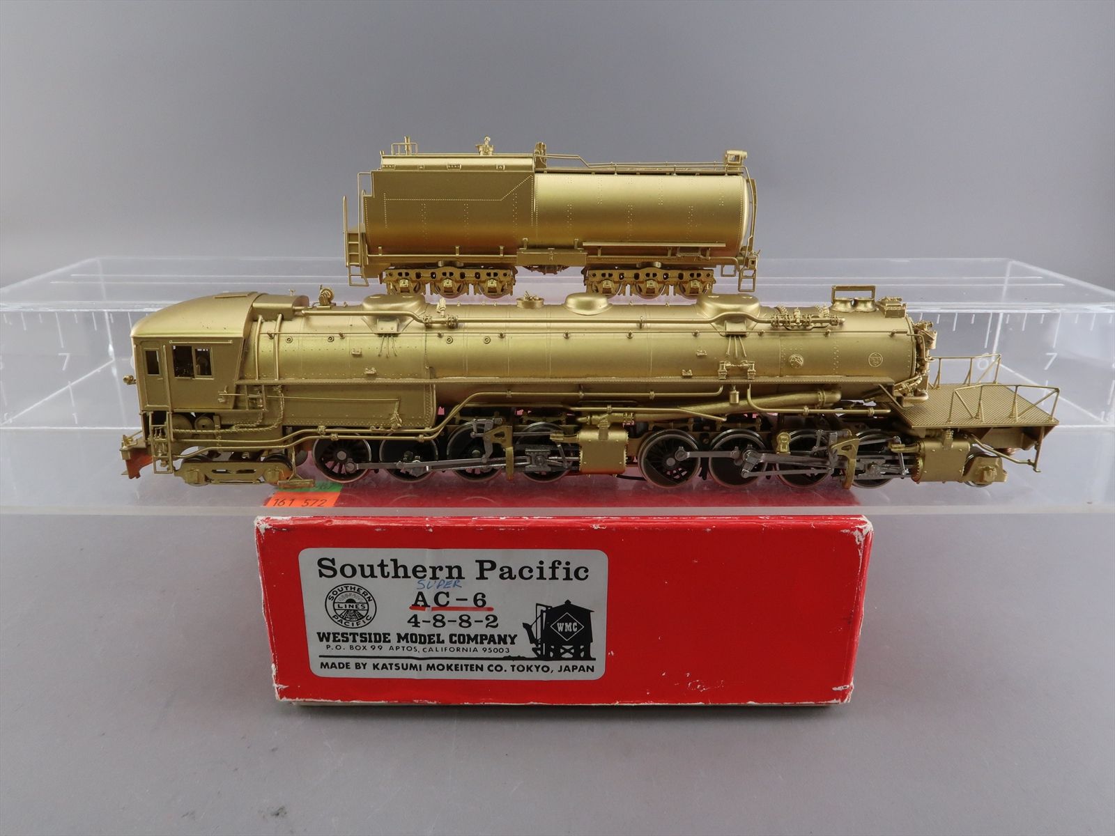 HO Brass Model - WMC SP Southern Pacific AC-4 4-8-8-2 Cab Forward Bow ...