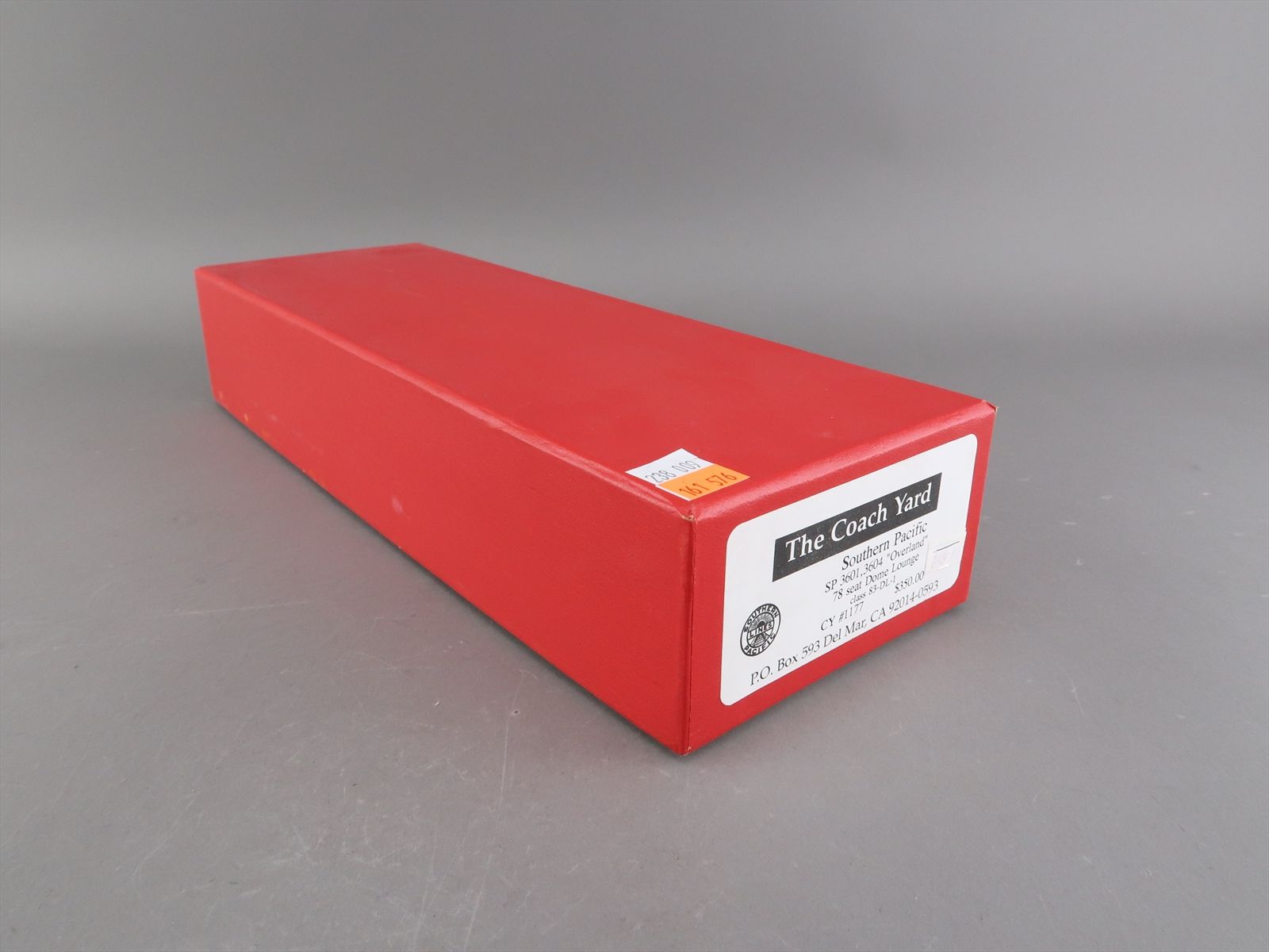 HO Brass Model - TCY 1177 SP Southern Pacific 83-DL-1 78 Seat Dome ...