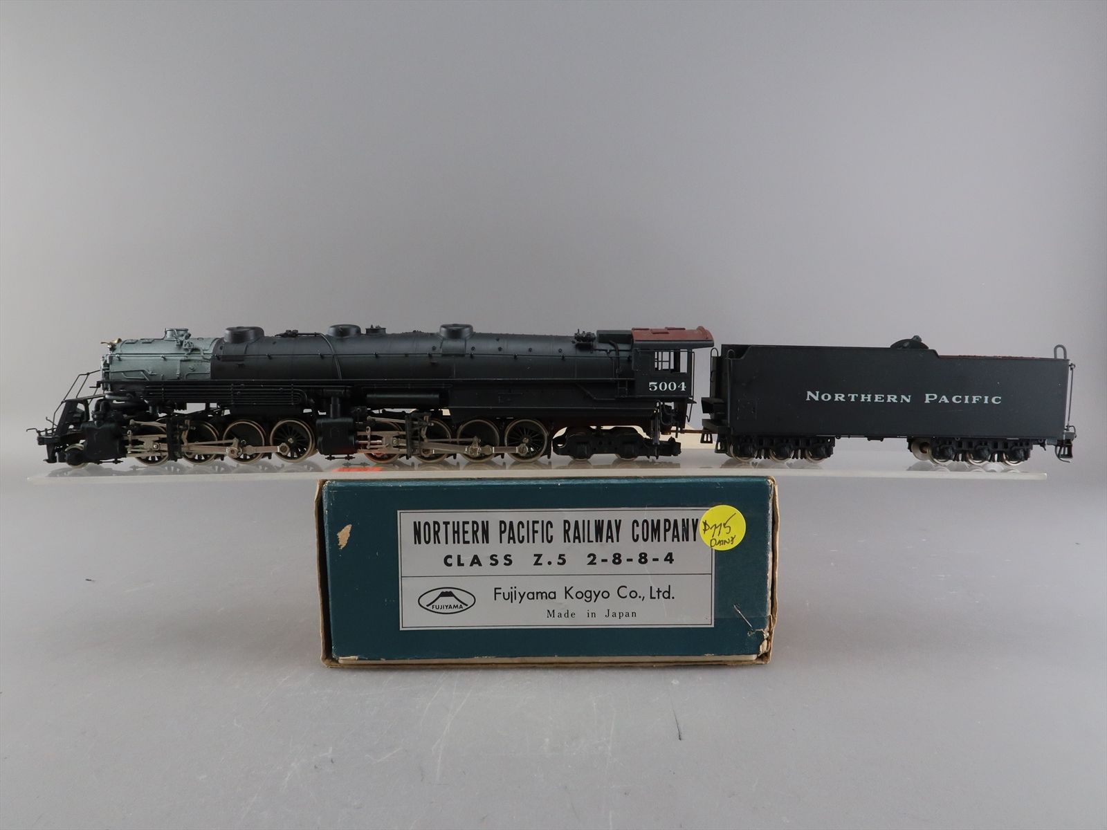 HO Brass Model - PFM NP Northern Pacific Z-5 2-8-8-4 Yellowstone #5004 ...