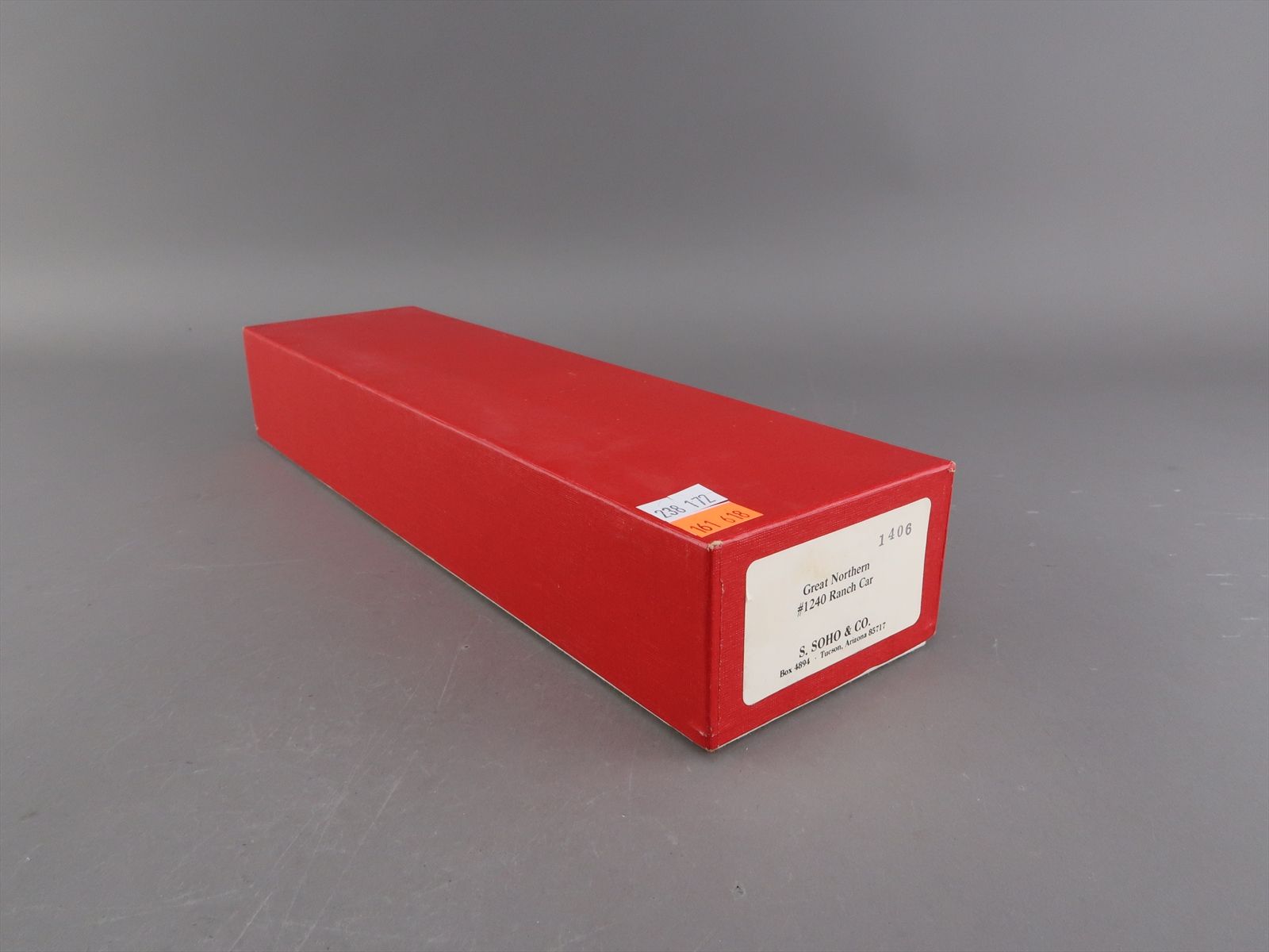 HO Brass Model - Soho 1406 GN Great Northern Ranch Car Hidden Lake ...