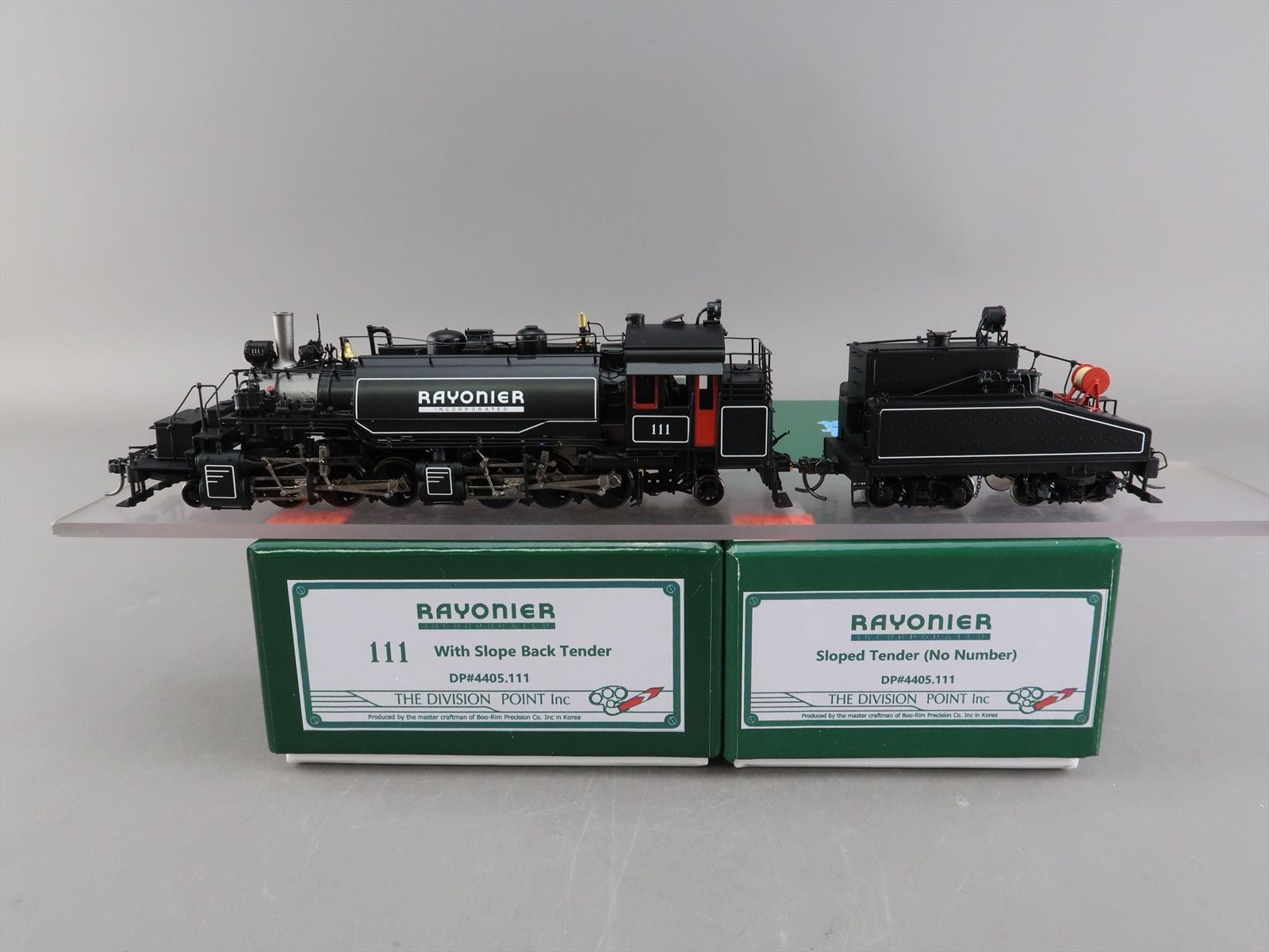 HO Brass Model - DP 4405.111 Rayonier 2-6-6-2T Mallet w/ Sloped Tender ...