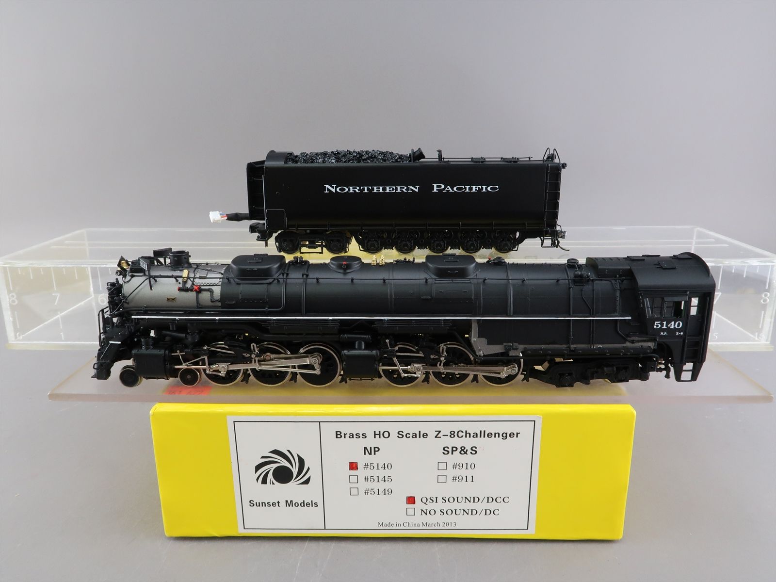 HO Brass Model - Sunset NP Northern Pacific Z-8 Challenger 4-6-6-4 ...