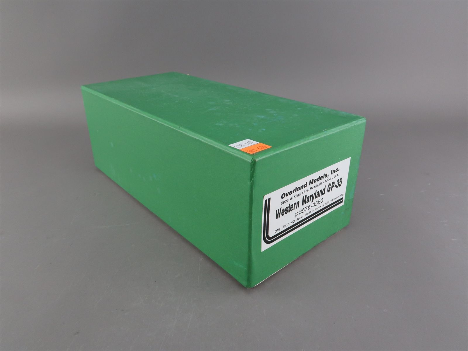 HO Brass Model - OMI 5052 WM Western Maryland GP35 #3580 - Pro Paint by ...