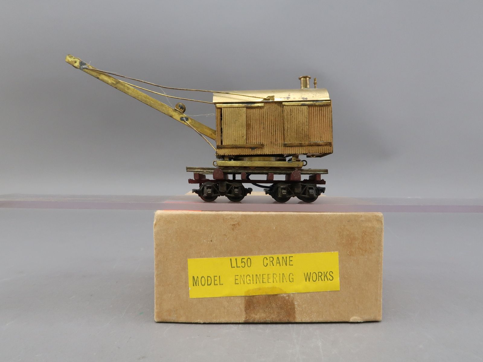 HO Brass Model - MEW LL50 Barnhard Operating Log Loader Crane - Unpainted