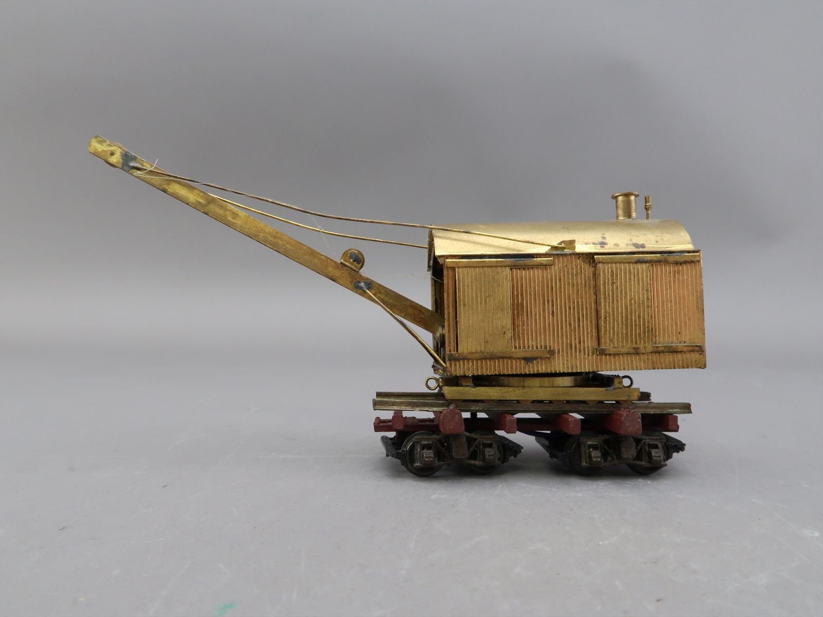 HO Brass Model - MEW LL50 Barnhard Operating Log Loader Crane - Unpainted