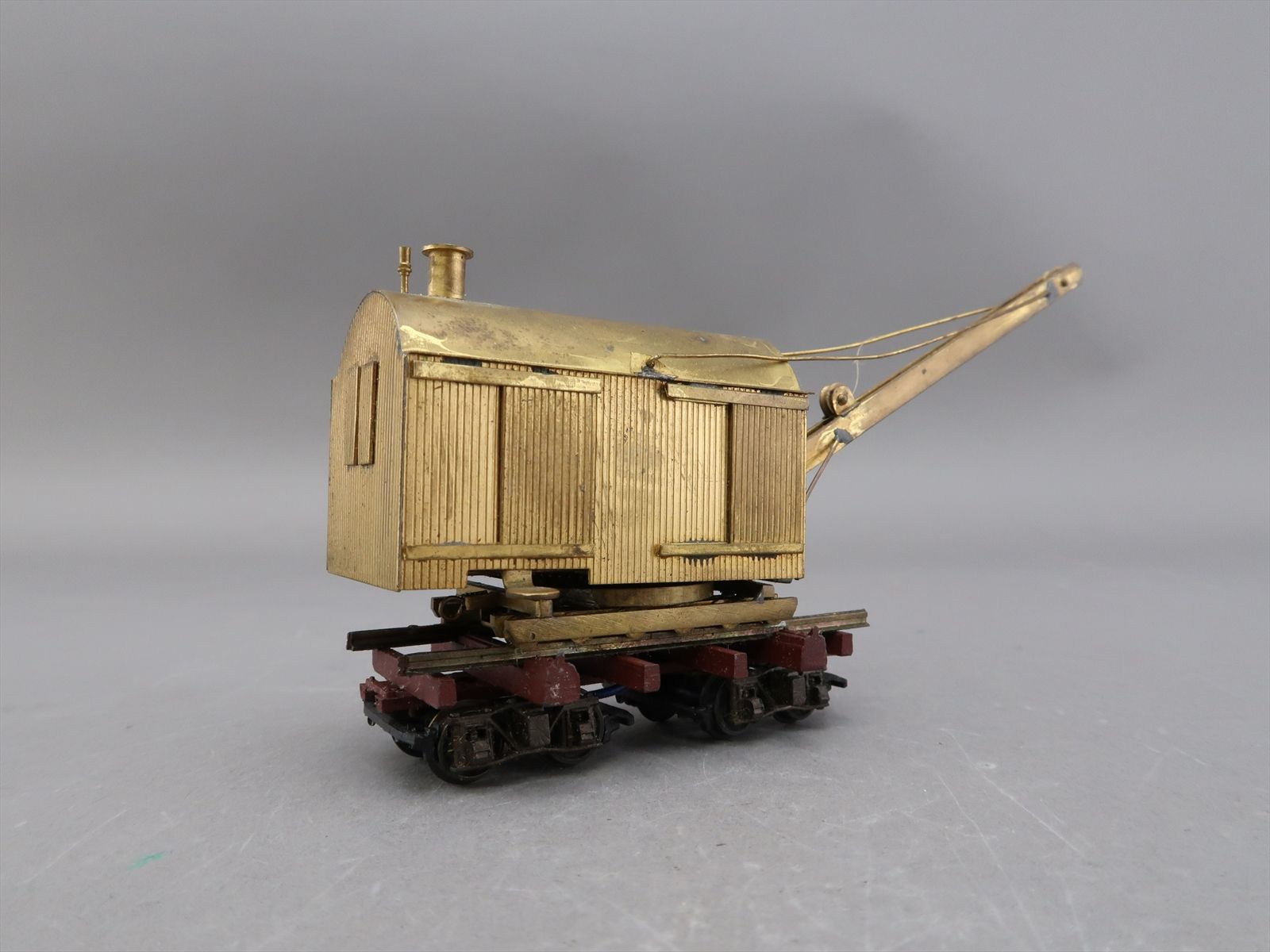 HO Brass Model - MEW LL50 Barnhard Operating Log Loader Crane - Unpainted