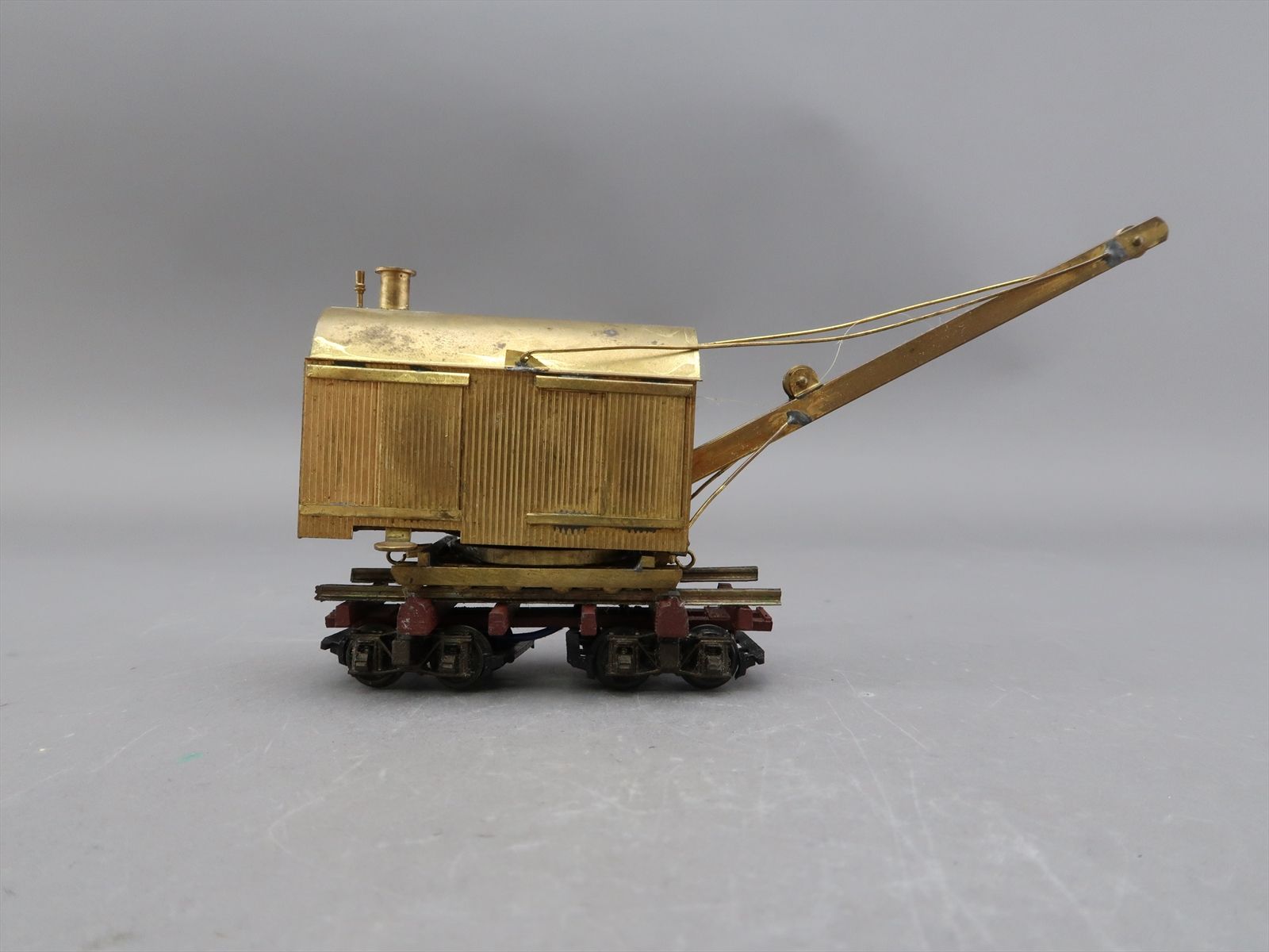 HO Brass Model - MEW LL50 Barnhard Operating Log Loader Crane - Unpainted
