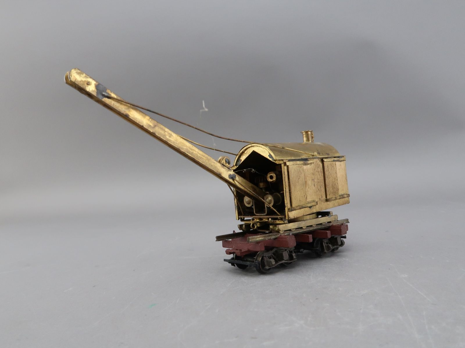 HO Brass Model - MEW LL50 Barnhard Operating Log Loader Crane - Unpainted