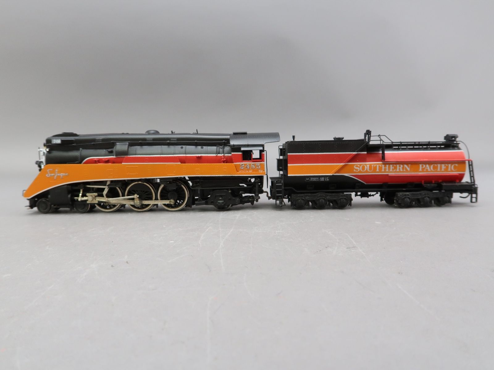 HO Brass Model - WMC SP Southern Pacific 4-6-2 Pacific P-10 Streamlined ...