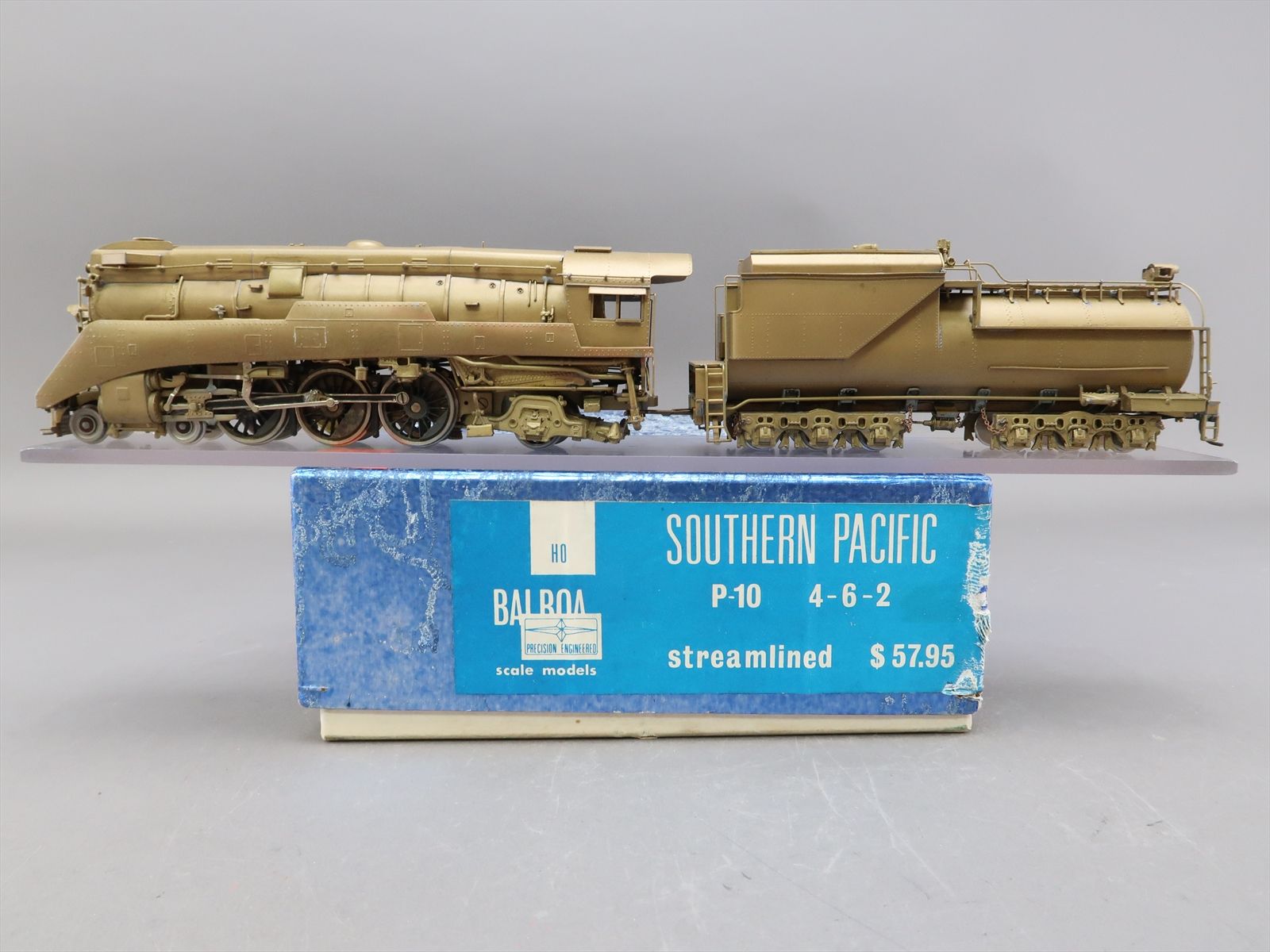 HO Brass Model - Balboa SP Southern Pacific P-10 4-6-2 Pacific Standard ...