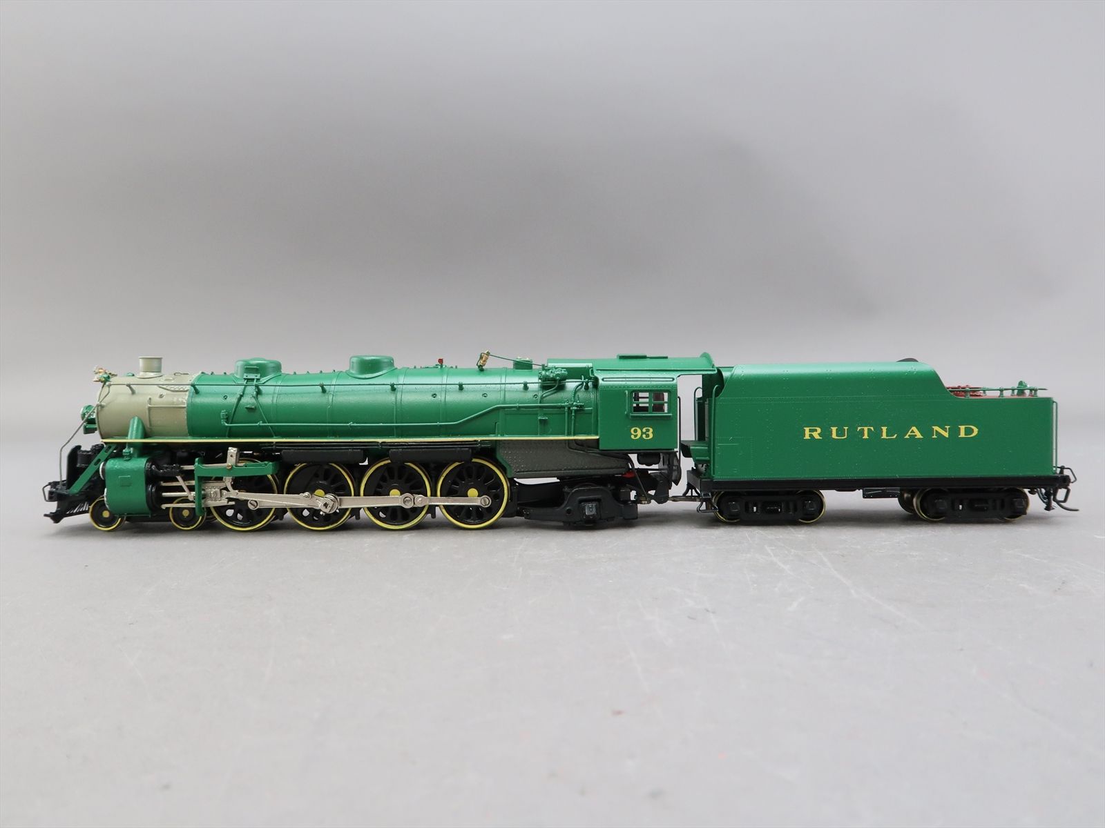 HO Brass Model - PFM RUT Rutland Railroad 4-8-2 Class L-1 #93 Green ...
