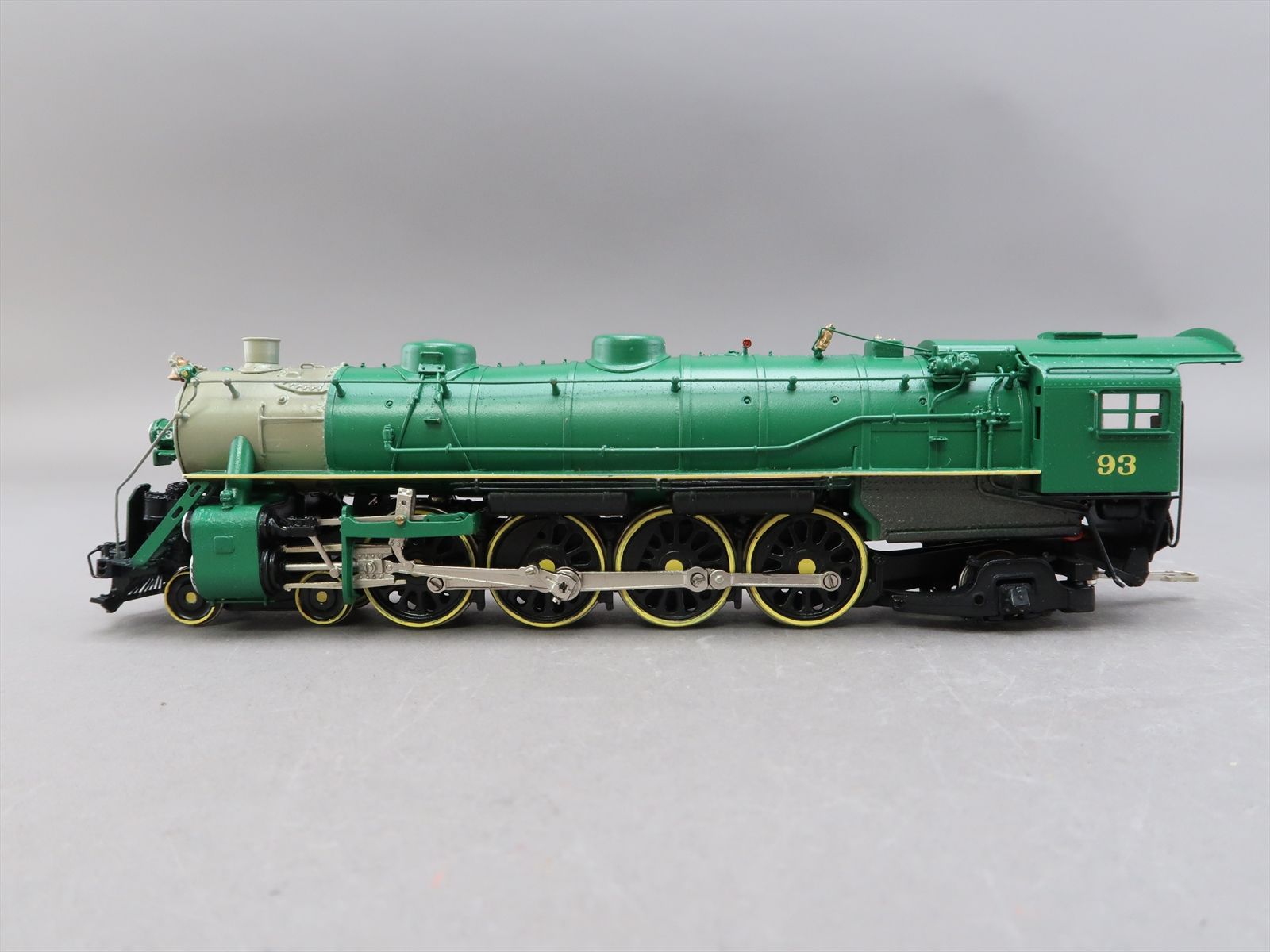 HO Brass Model - PFM RUT Rutland Railroad 4-8-2 Class L-1 #93 Green ...