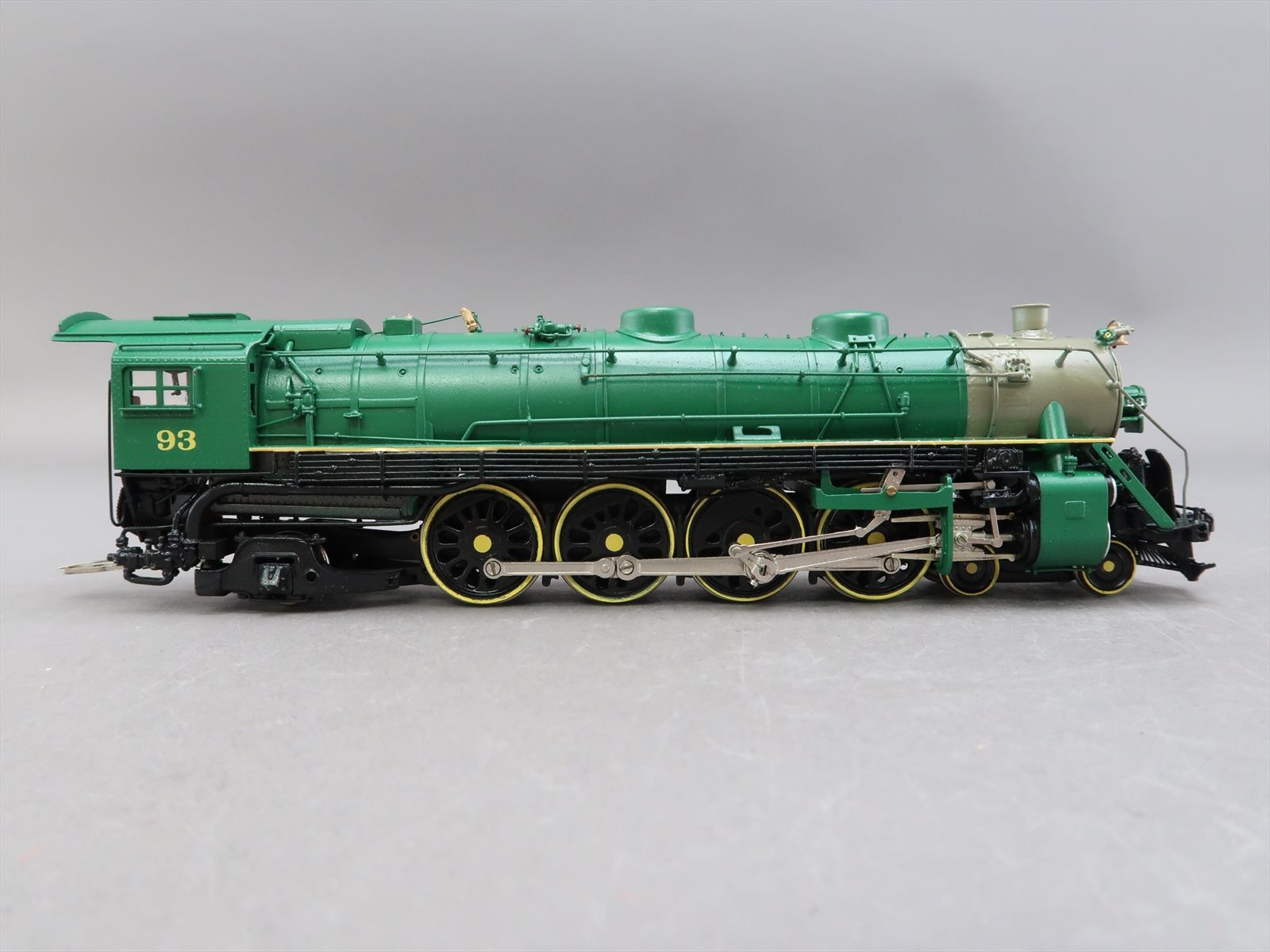 HO Brass Model - PFM RUT Rutland Railroad 4-8-2 Class L-1 #93 Green ...