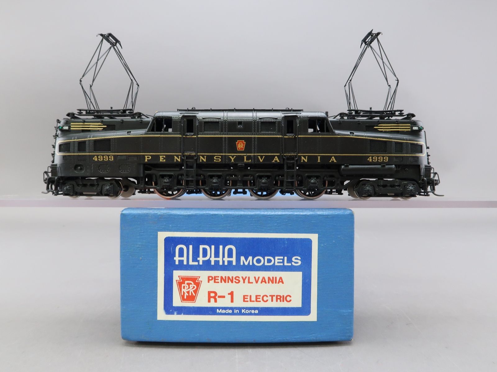 HO Brass Model - Alpha Models PRR Pennsylvania R-1 Electric #4999 - F/P ...