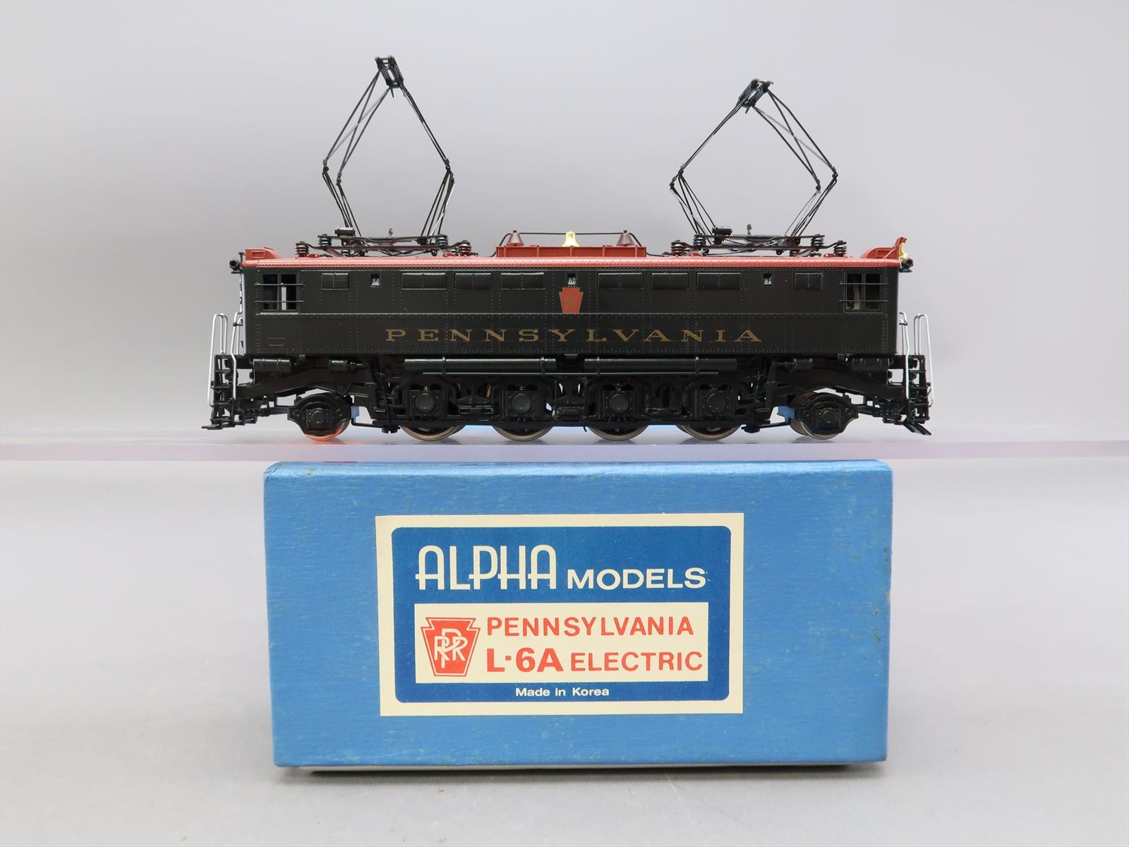 HO Brass Model - Alpha PRR Pennsylvania L6A Electric - F/P - 1985 Run ...