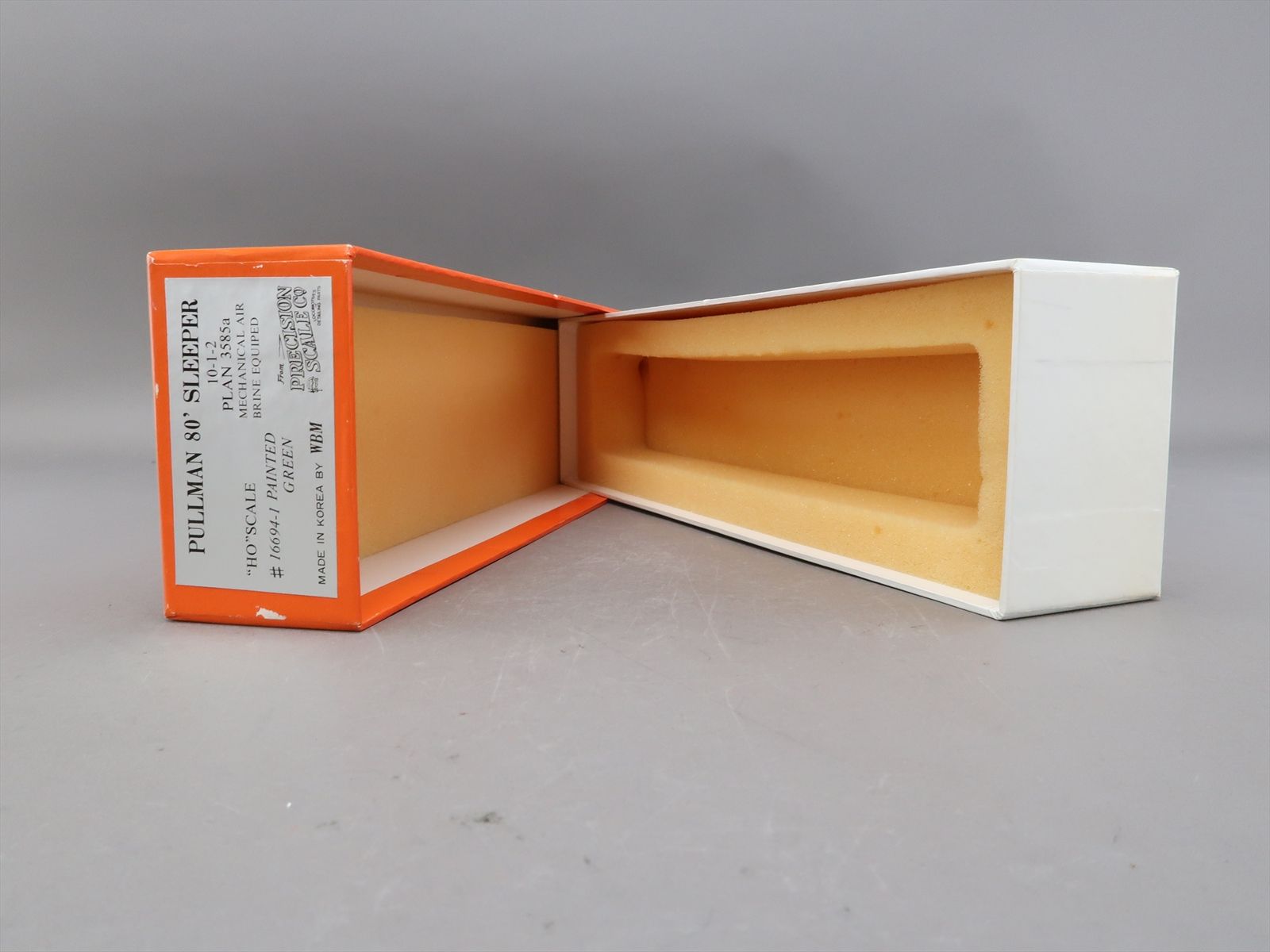 HO Brass Model - PSC 16694-1 Pullman 80' Sleeper 10-1-2 Plan 3585a Mechanical Air Brine Equipped ...