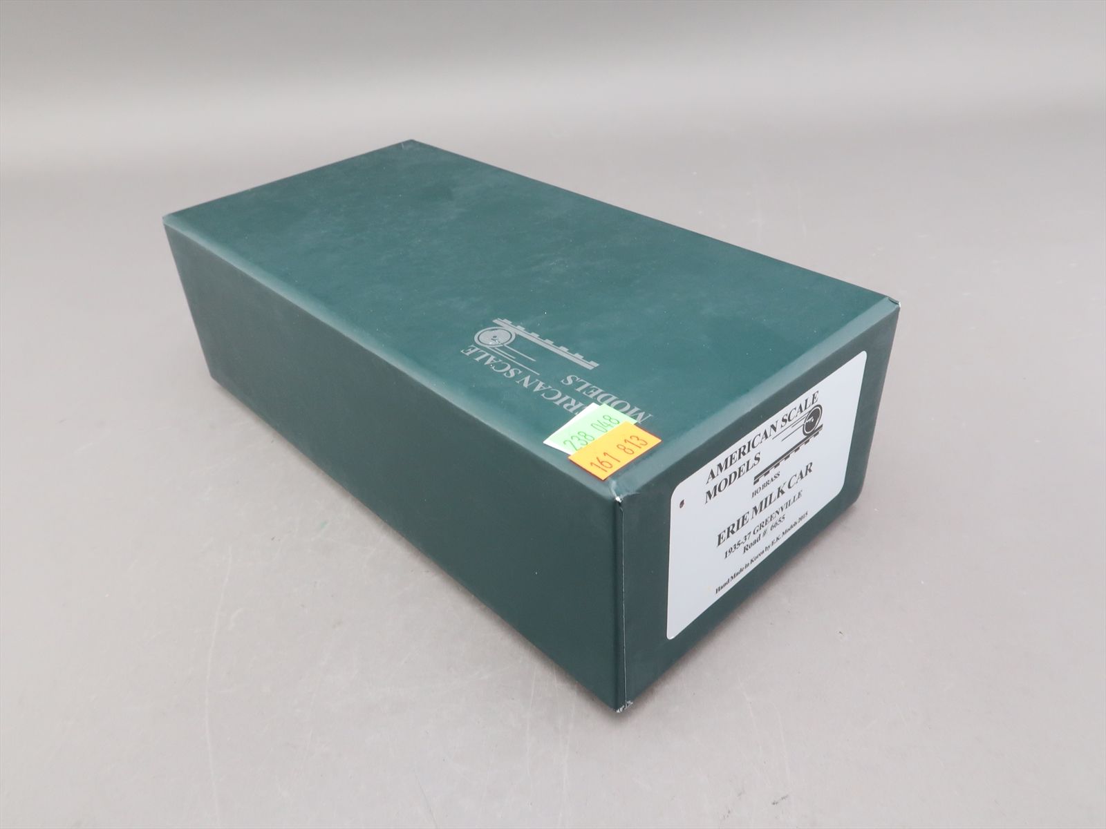 HO Brass Model - ASM American Scale Models ERIE Milk Car #6655 - F/P ...