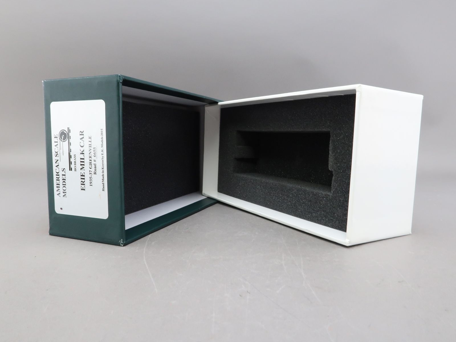 HO Brass Model - ASM American Scale Models ERIE Milk Car #6655 - F/P ...