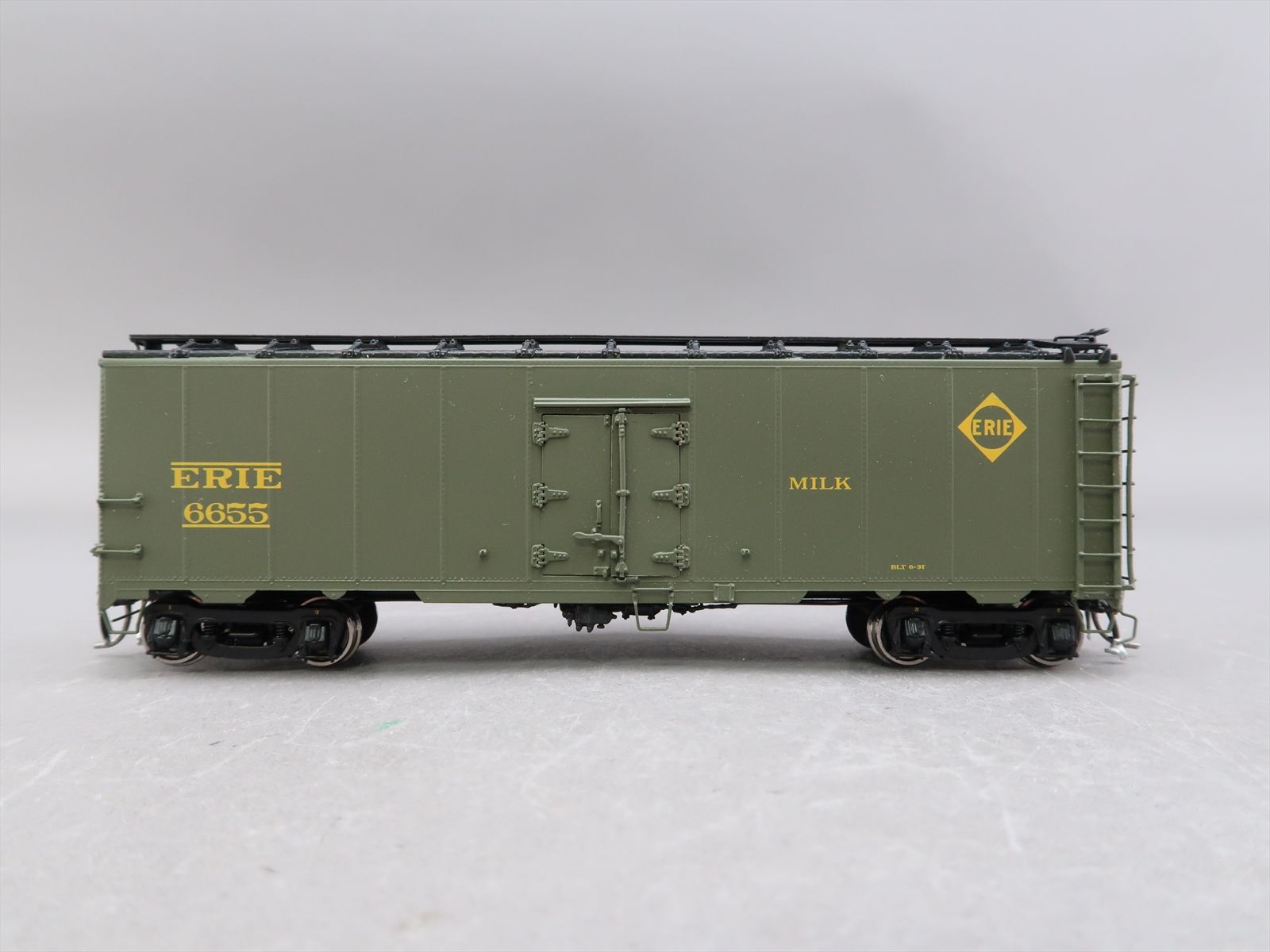 HO Brass Model - ASM American Scale Models ERIE Milk Car #6655 - F/P ...