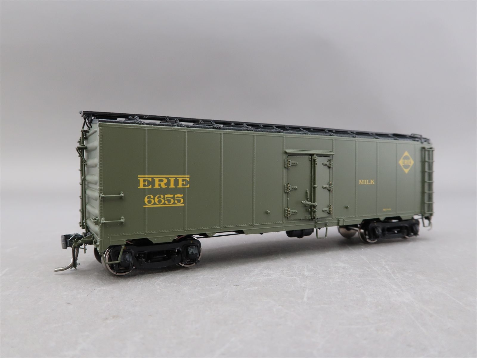 HO Brass Model - ASM American Scale Models ERIE Milk Car #6655 - F/P ...
