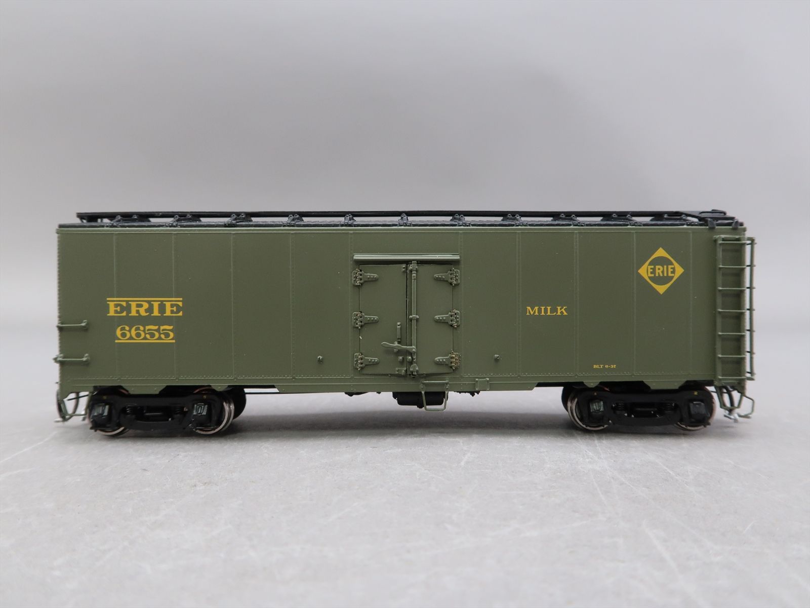 HO Brass Model - ASM American Scale Models ERIE Milk Car #6655 - F/P ...