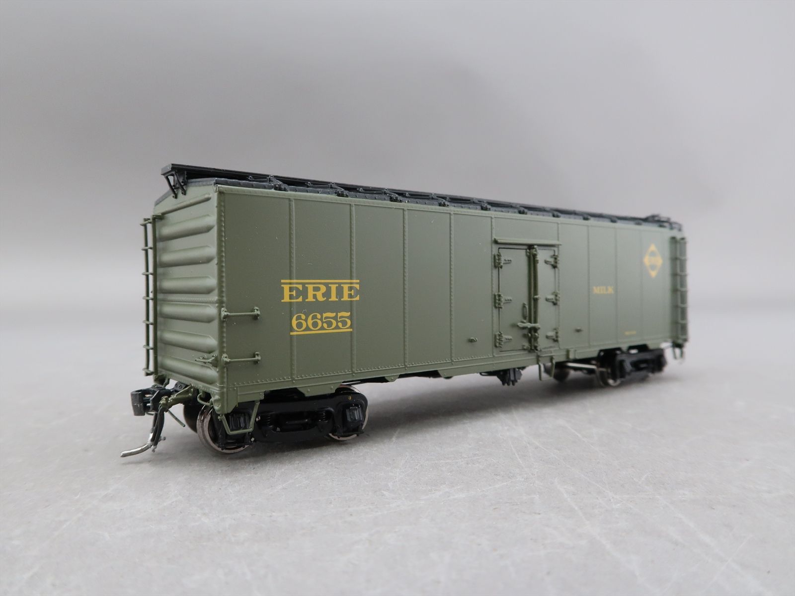 HO Brass Model - ASM American Scale Models ERIE Milk Car #6655 - F/P ...