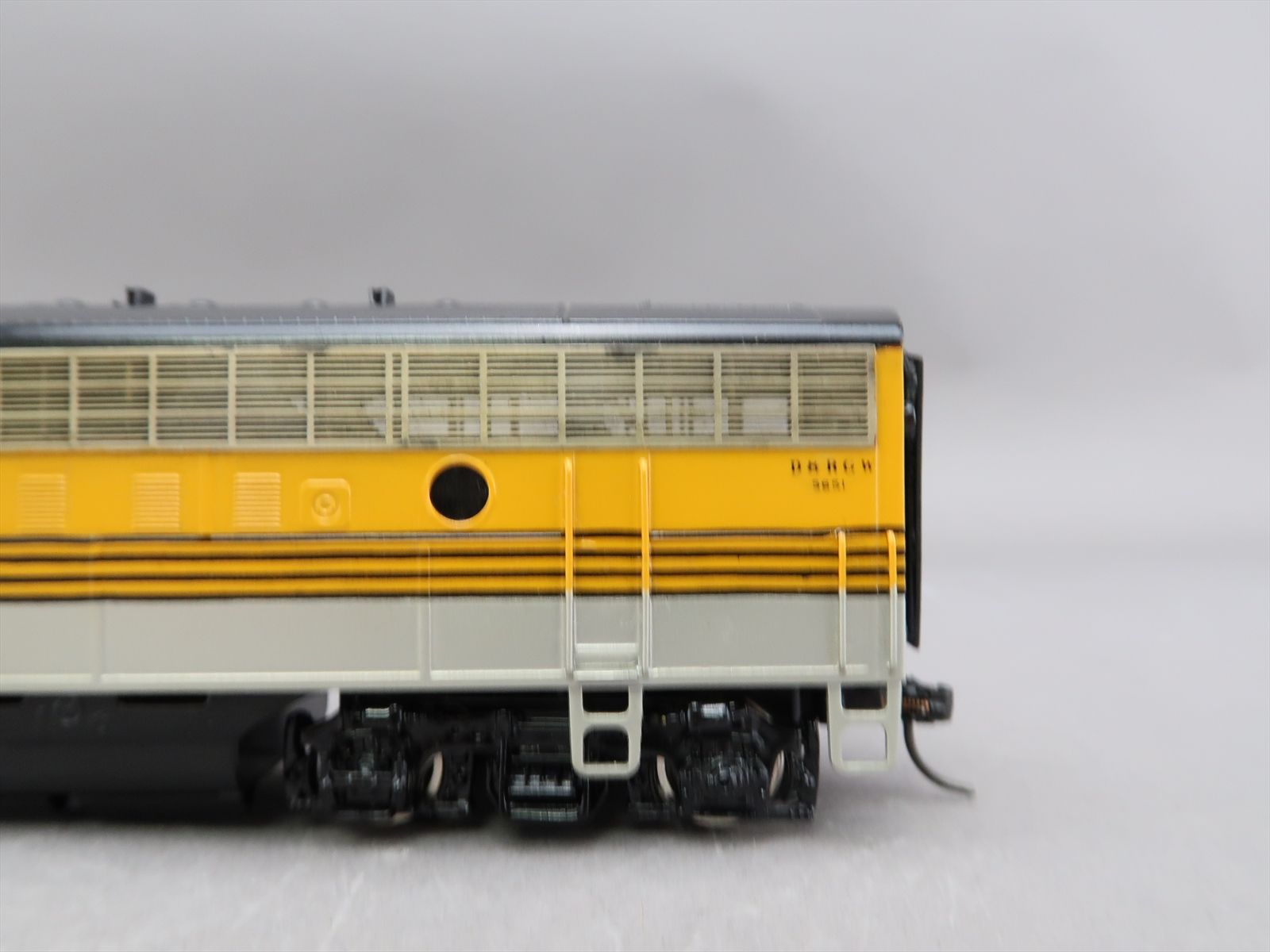 HO Brass Model - Oriental D&RGW Rio Grande EMD F7 F7A 1500HP Phase I w/ Dynamic Brake #5651 ...