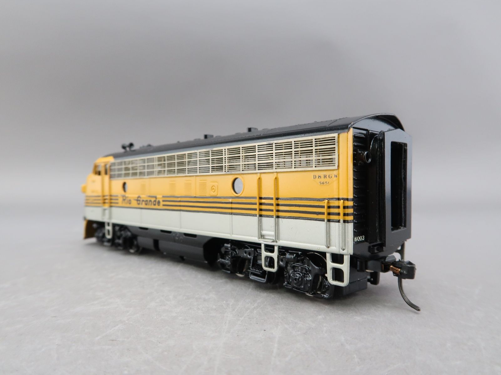 HO Brass Model - Oriental D&RGW Rio Grande EMD F7 F7A 1500HP Phase I w/ Dynamic Brake #5651 ...