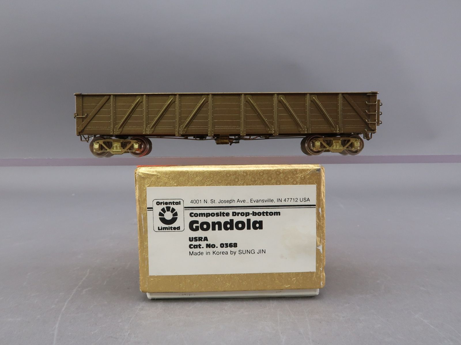 HO Brass Model - Oriental 0368 USRA Composite Drop Bottom Gondola ...