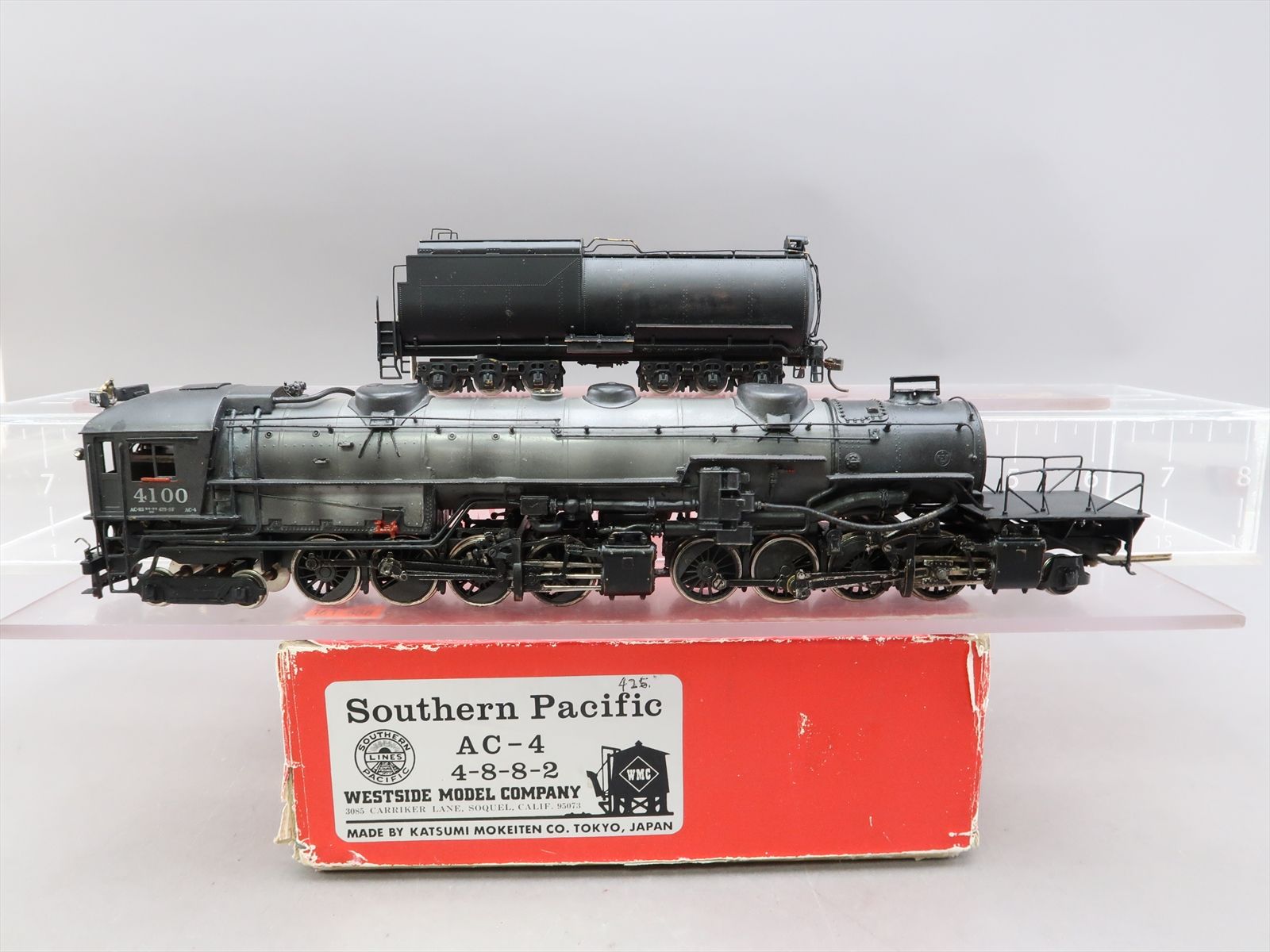 HO Brass Model - WMC SP Southern Pacific AC-4 4-8-8-2 Cab Forward Bow ...