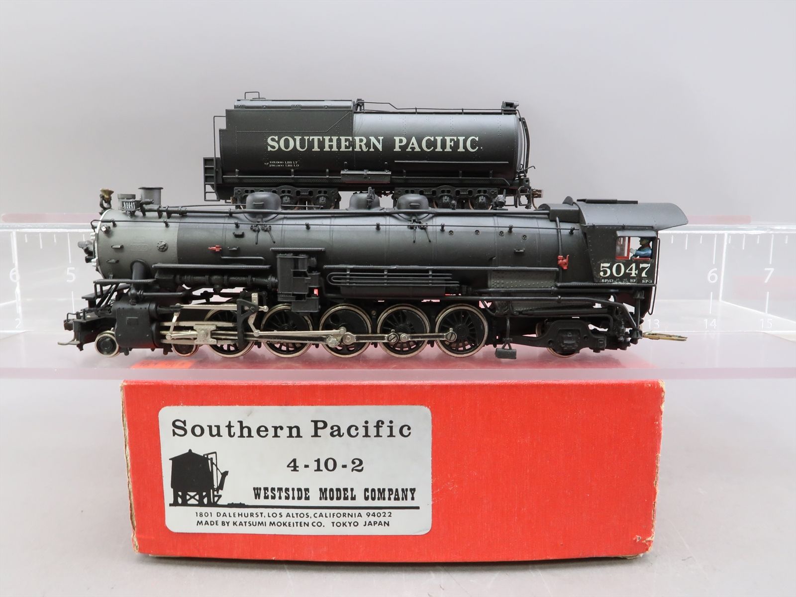 HO Brass Model - WMC SP Southern Pacific 4-10-2 #5047 - Custom - Late ...