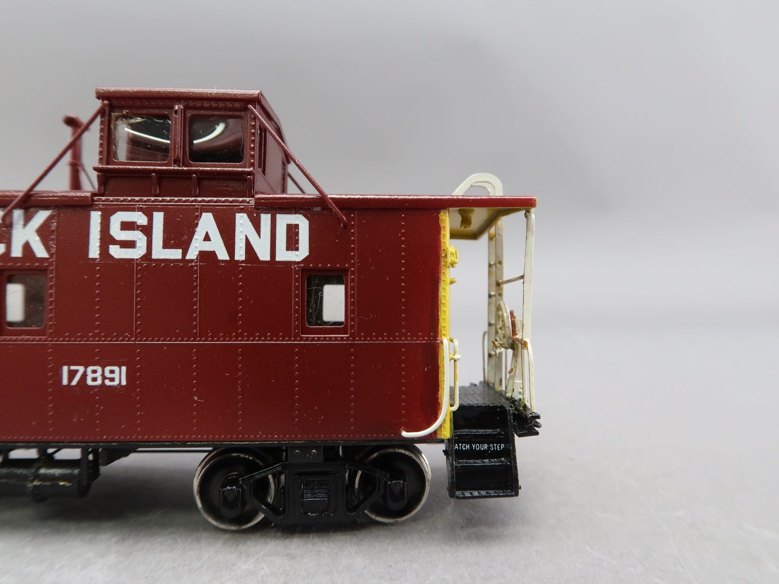 HO Brass Model - OMI 1131 RI CRI&P Rock Island Steel Caboose #17891 ...