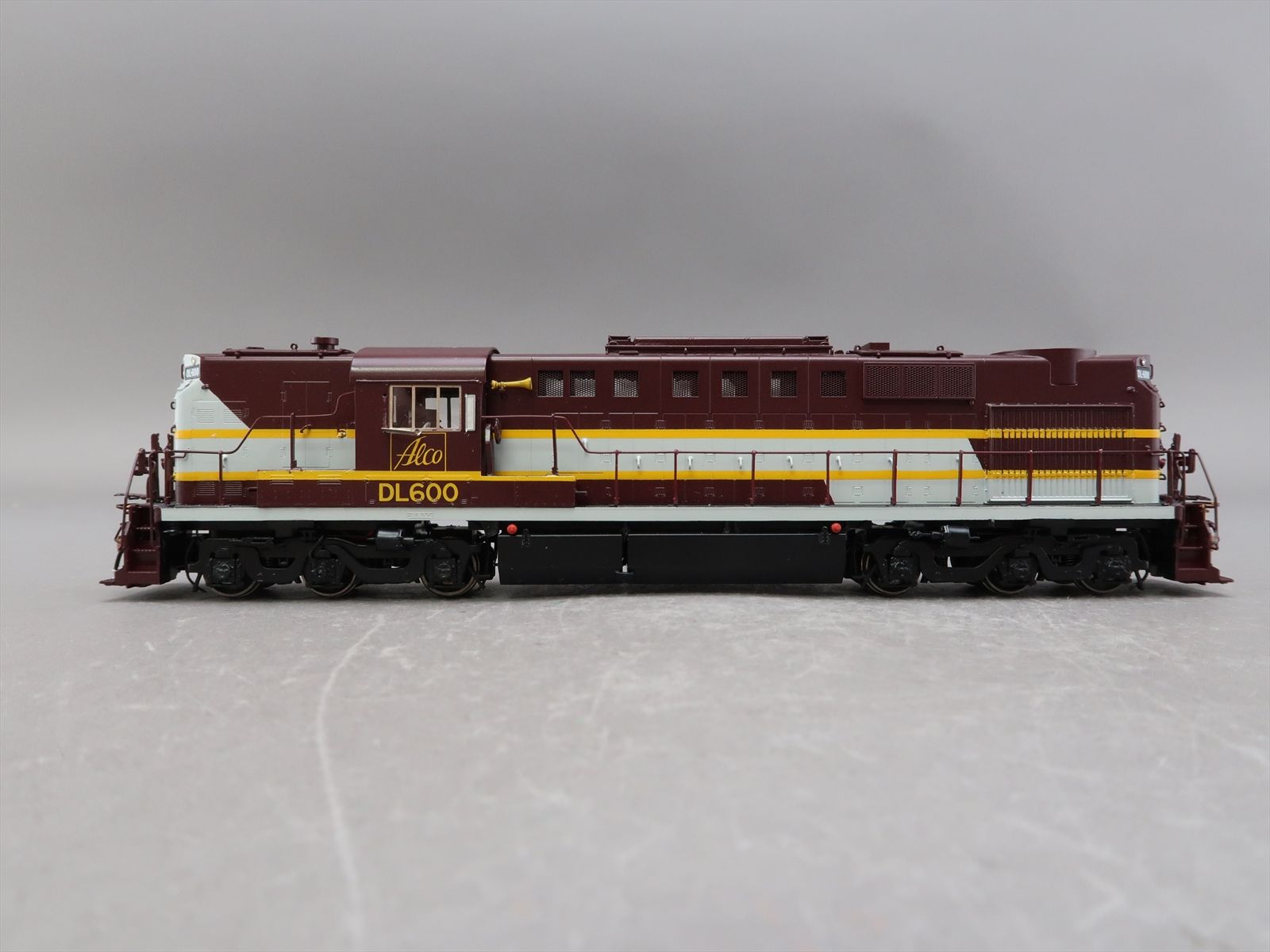 HO Brass Model - OMI 6900.1 ALCO RSD7 Demo Demonstrator Gray / Maroon ...