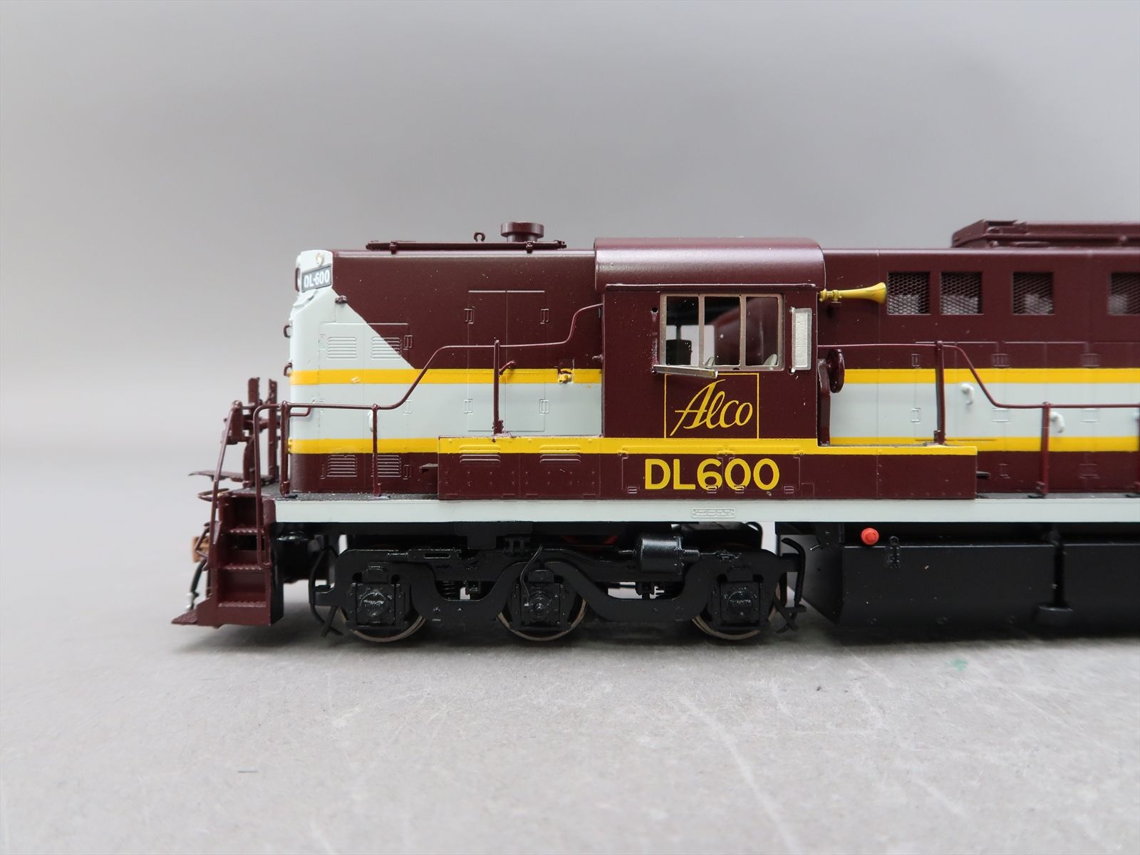 HO Brass Model - OMI 6900.1 ALCO RSD7 Demo Demonstrator Gray / Maroon ...