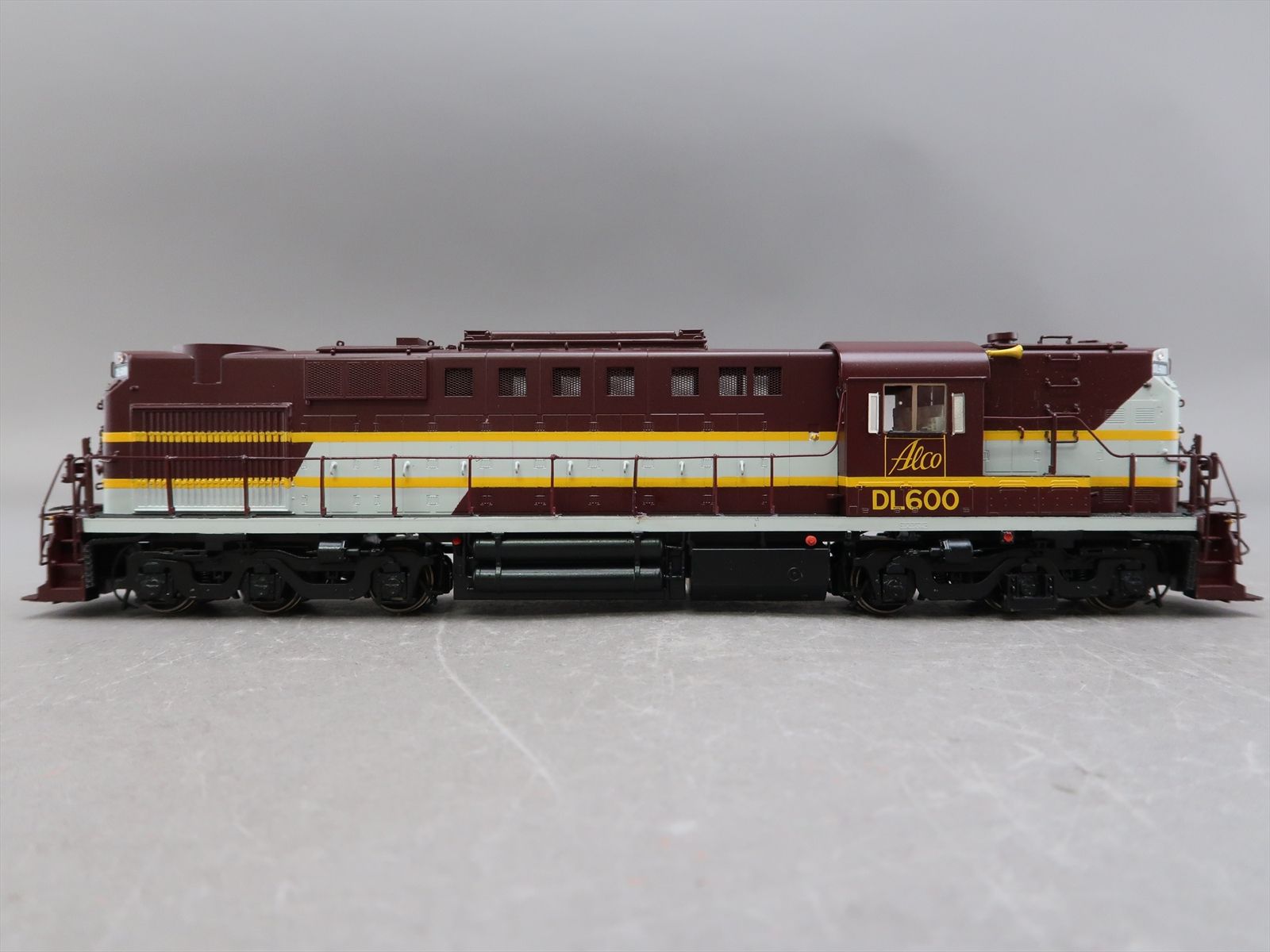 HO Brass Model - OMI 6900.1 ALCO RSD7 Demo Demonstrator Gray / Maroon ...